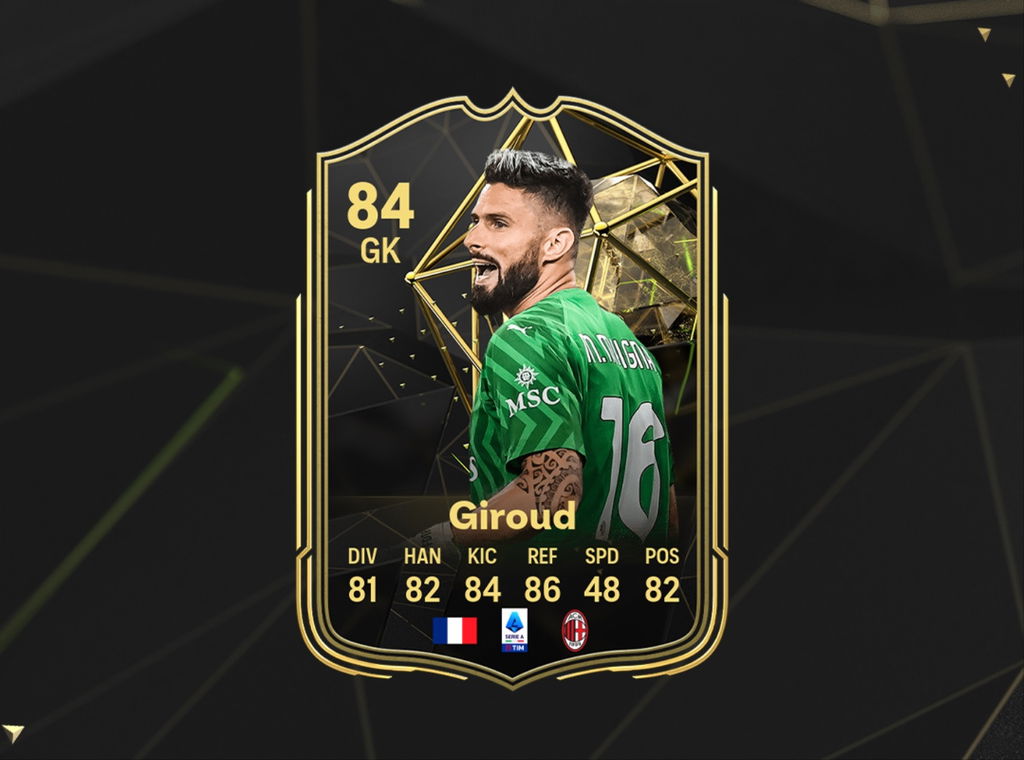 EA Sports FC 24, Ultimate Team celebra Giroud... come miglior portiere ...