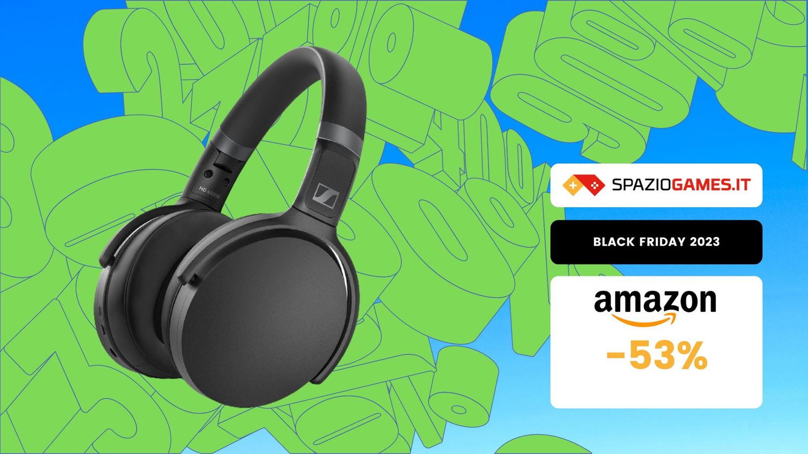 Sennheiser HD450 a un PREZZO STRAORDINARIO! 53% di sconto! - SpazioGames