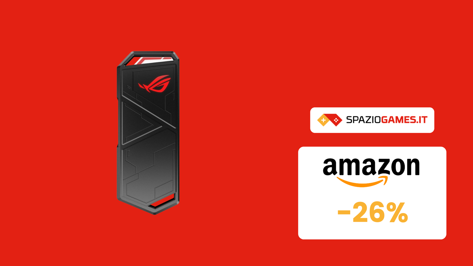 Questo case per SSD ROG Strix Arion ASUS è un AFFARE! (-26%) - SpazioGames