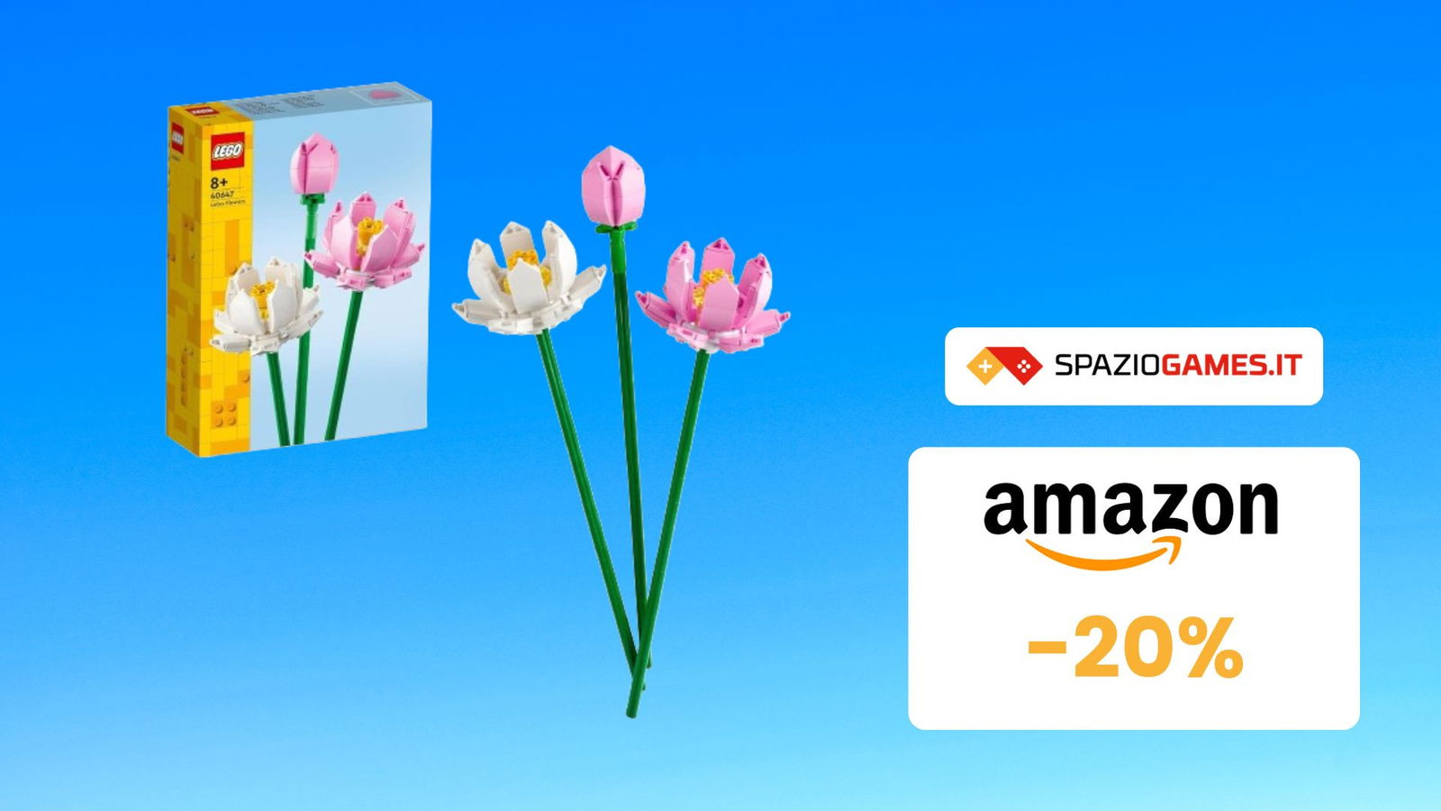 Fiori di Loto LEGO: BELLISSIMI e costano POCHISSIMO! (-20%) - SpazioGames
