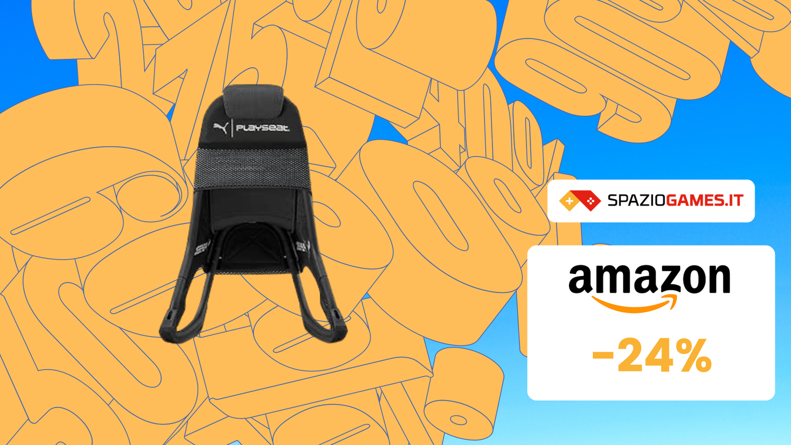 Sedia gaming Playseat: STUPENDA e costa POCHISSIMO! (-24%) - SpazioGames