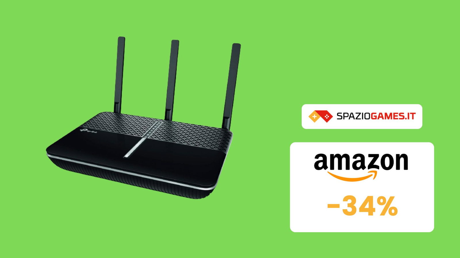 SUPER OFFERTA sul router TP-Link Archer VR600: 34% di sconto! - SpazioGames