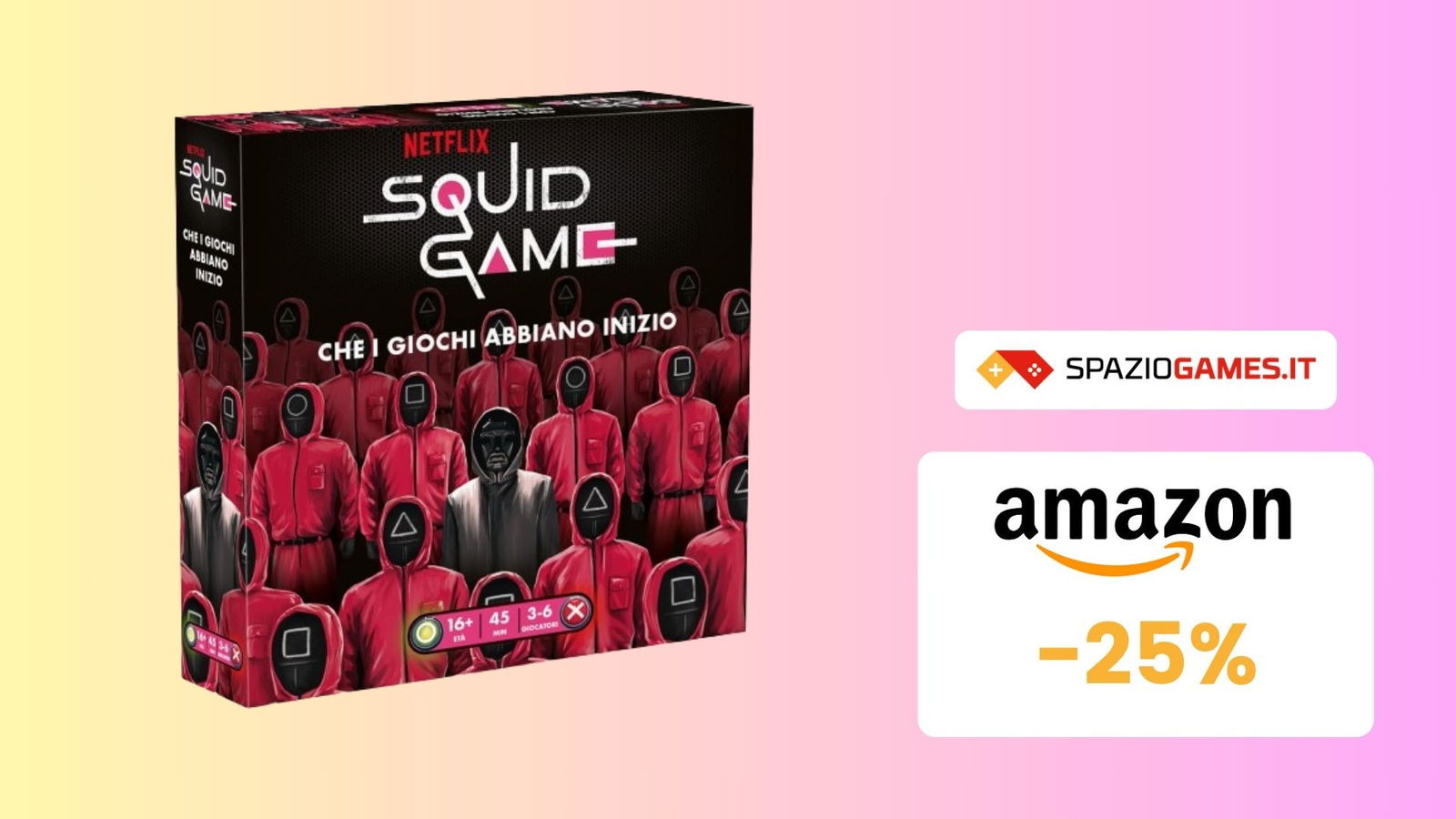 Prezzo TOP sul gioco da tavolo di Squid Game! (-25%) - SpazioGames