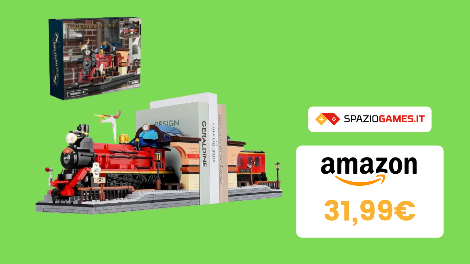 Salite a bordo di un treno steampunk con questo SET LEGO che costa SOLO ...