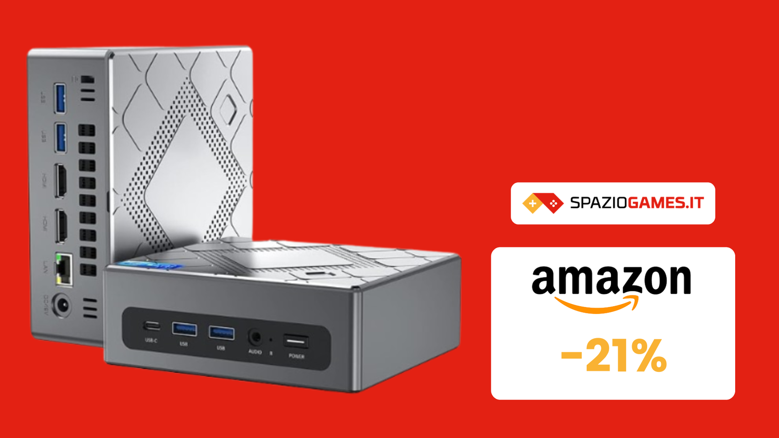 Mai visto un risparmio così: UTILISSIMO Mini PC a 379€! - SpazioGames