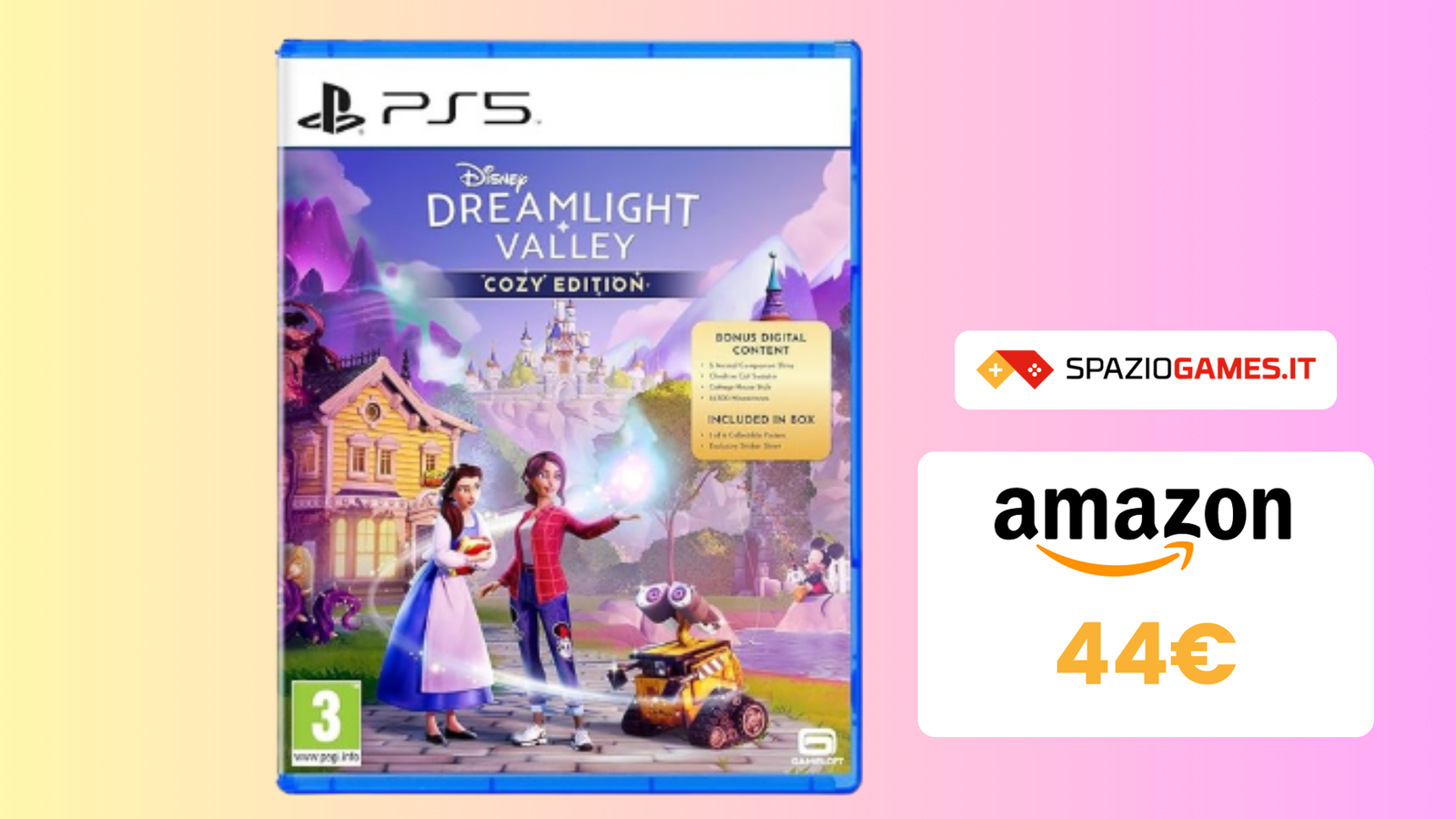 Si gioca! Disney Dreamlight Valley: Cozy Edition per PS5 a SOLI 44 ...