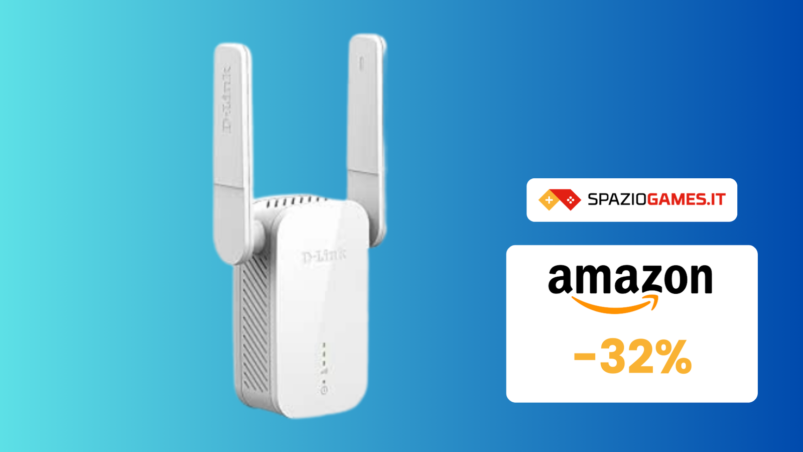 Sconto TOP su questo range extender D-Link! 20€! - SpazioGames