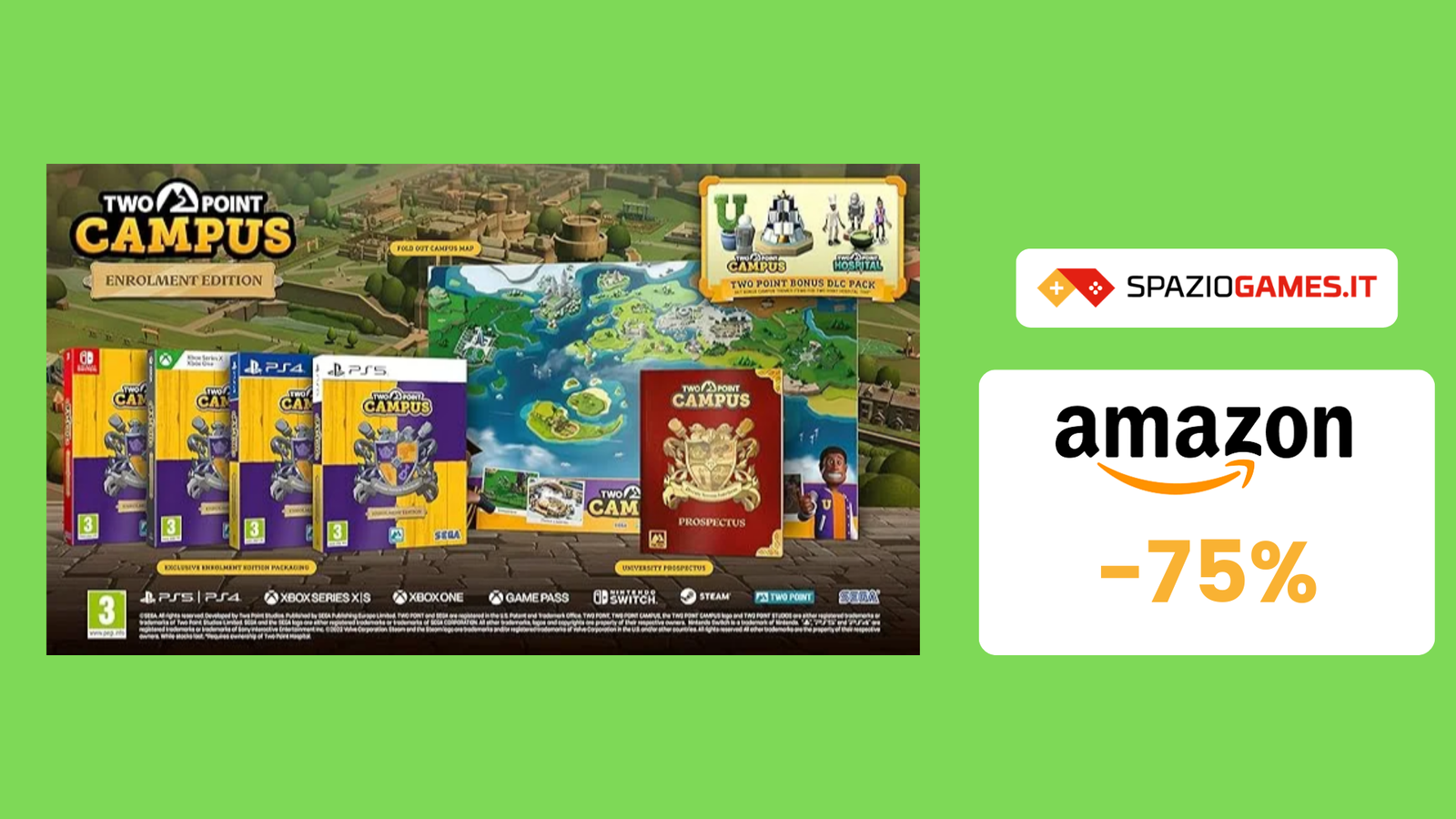 Two Point Campus - Enrolment Edition per PS5 a soli 9€! WOW! - SpazioGames