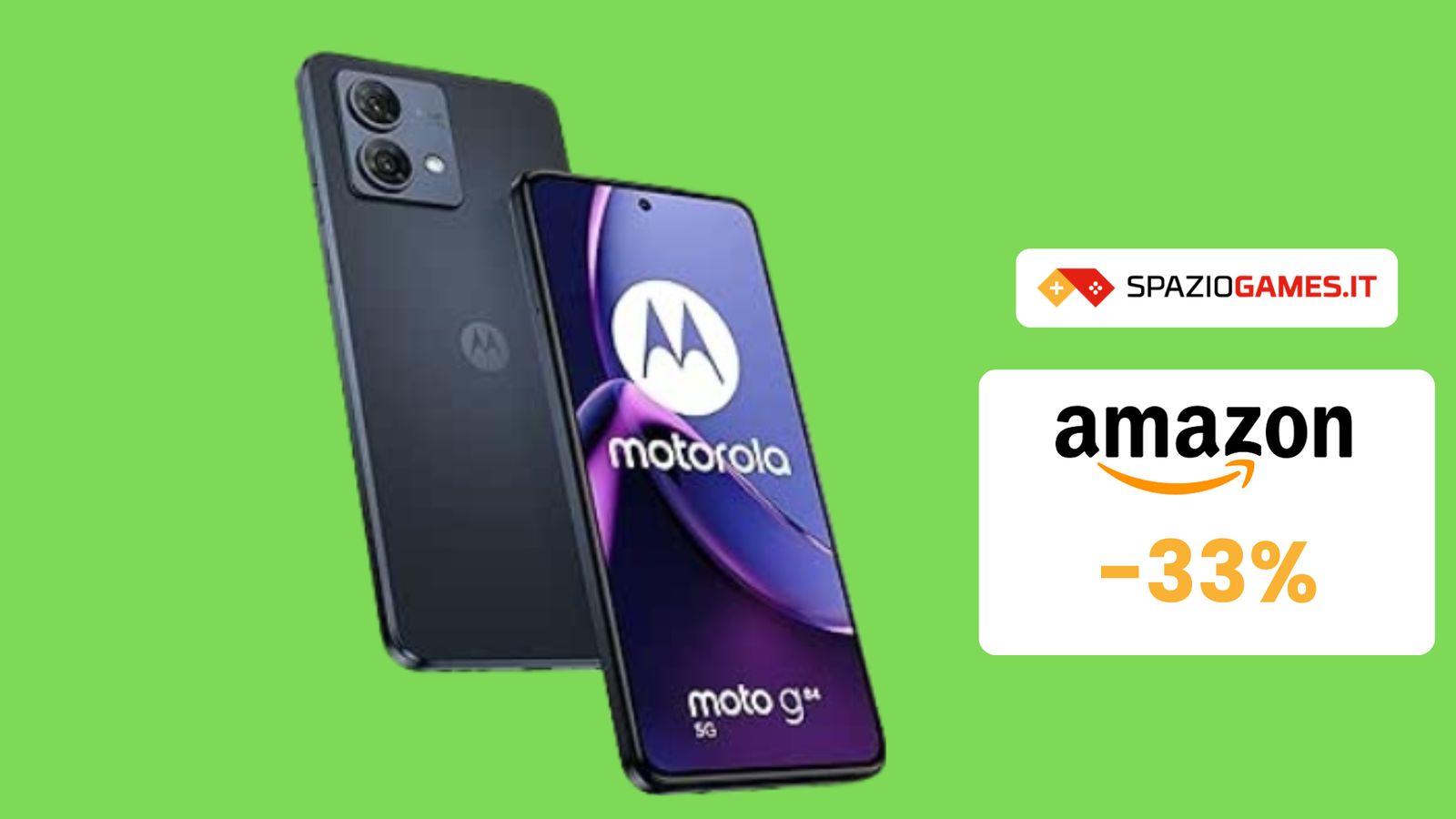 Motorola moto g84 5G a 200€! INCREDIBILE! - SpazioGames