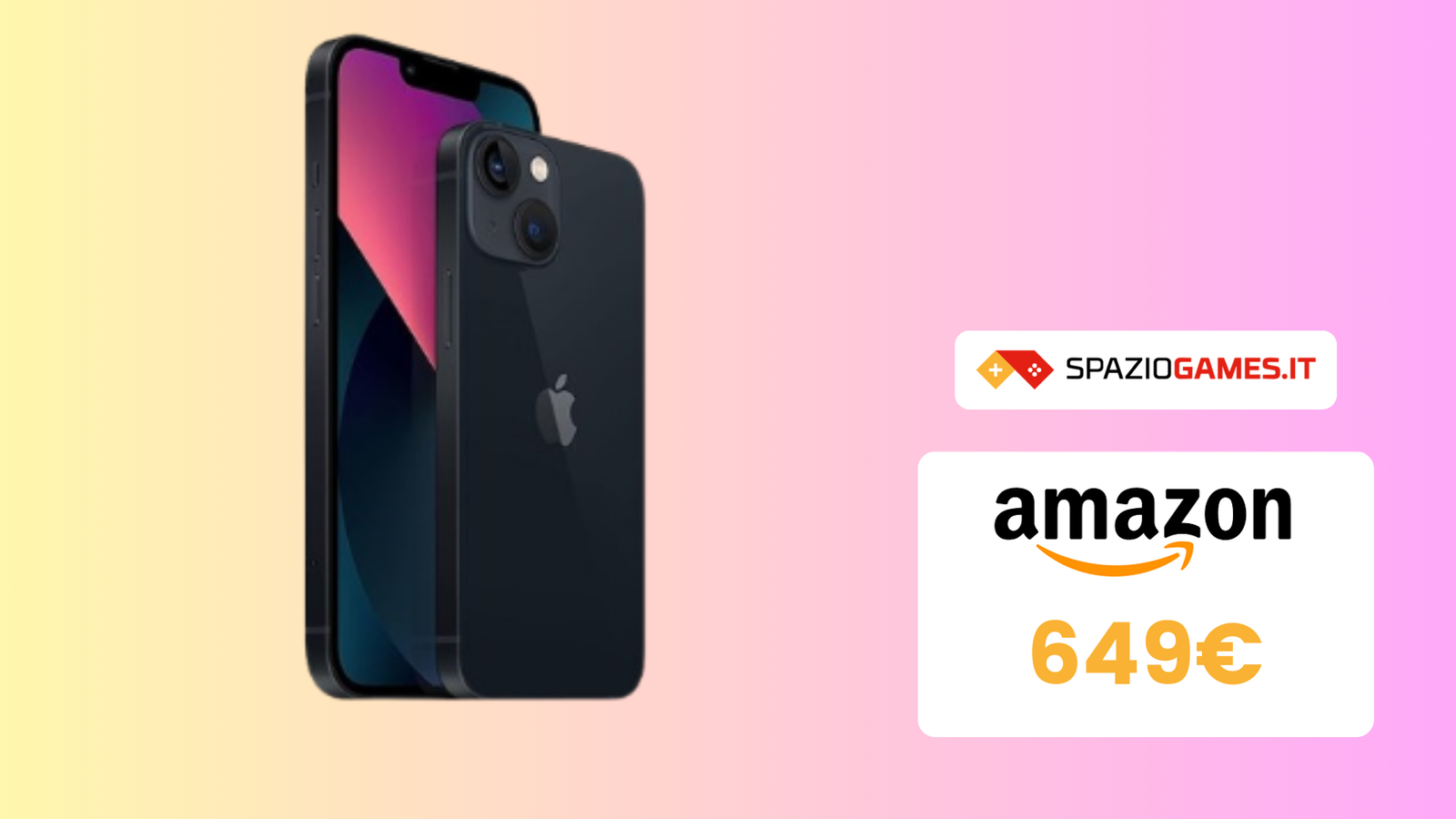 iPhone 13 mini da 128 GB in SCONTO su Amazon! - SpazioGames