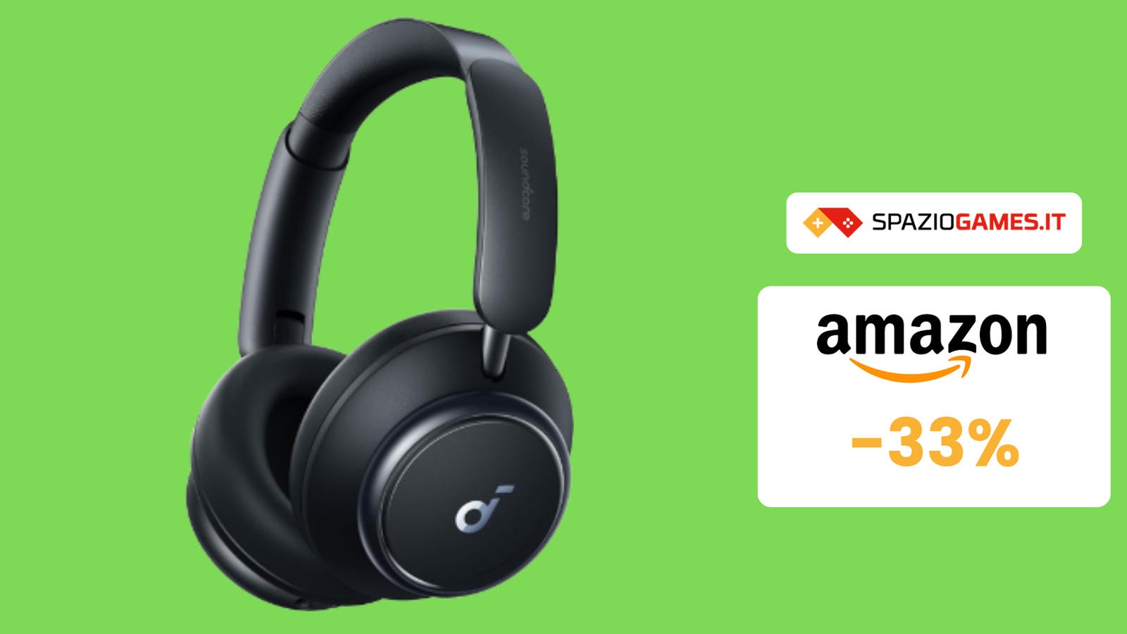 Prezzo al MINIMO STORICO per le Cuffie Anker Space Q45! - SpazioGames