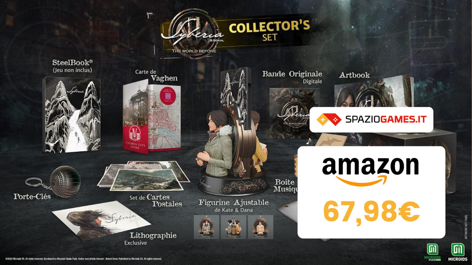 MA CHE BOMBA! Collector's Edition di Syberia The World Before a SOLI 67,98€! - SpazioGames