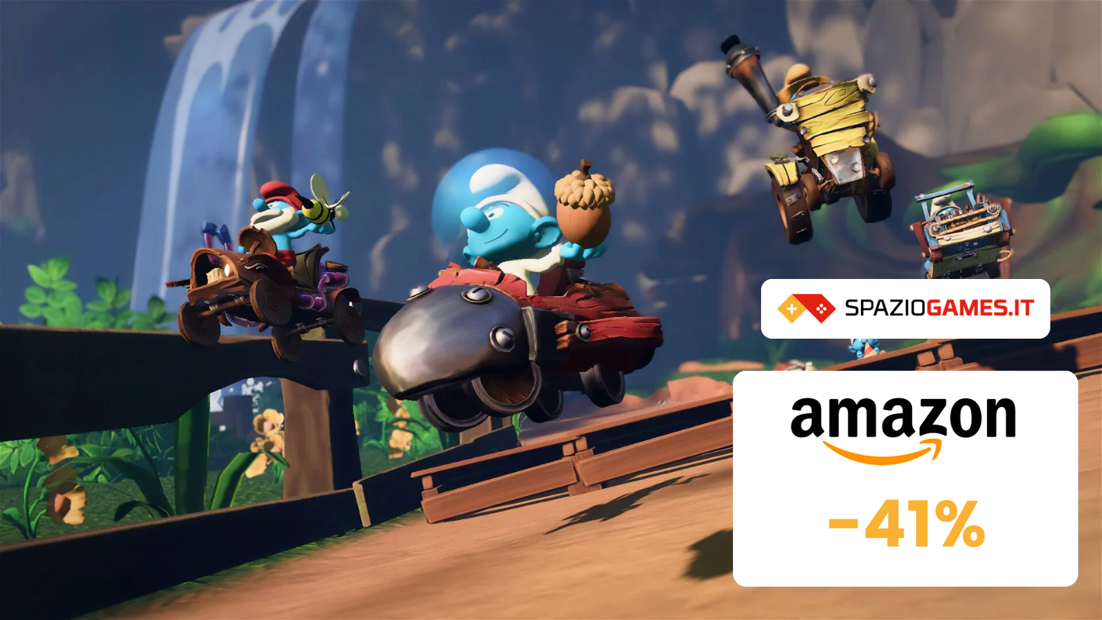 SCONTO TOP! Puffi Kart PS5 al PREZZO PIÙ BASSO DI SEMPRE! (-41% ...