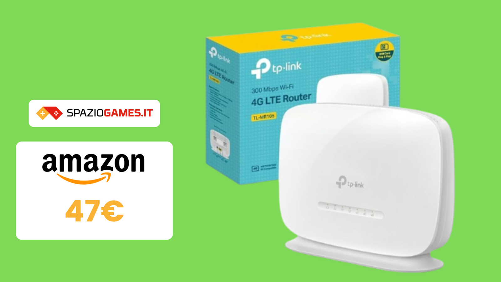SOLTANTO 47€ per questo Router 4G TP-Link! - SpazioGames