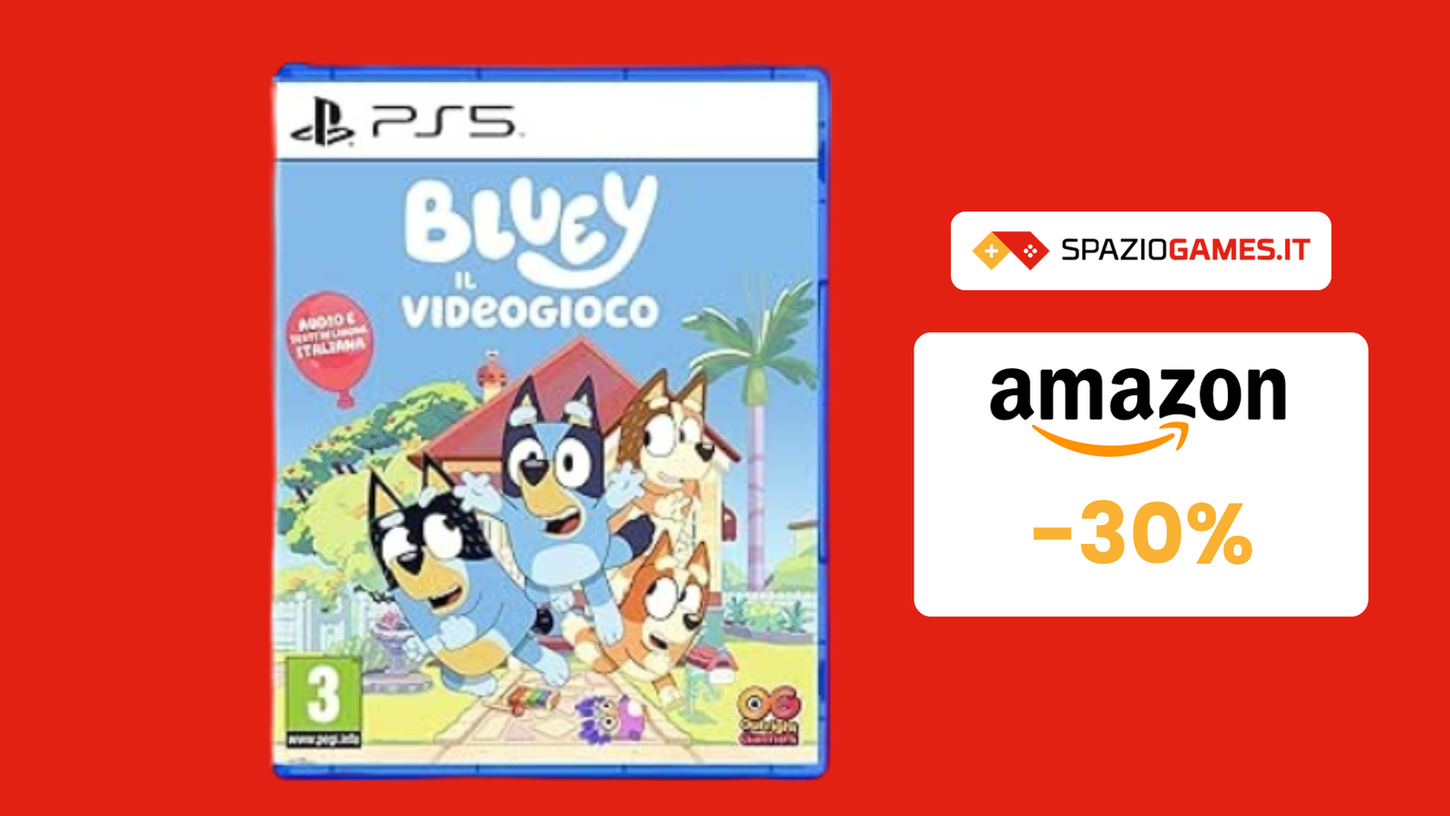 Bluey - Il Videogioco per PS5 a 28€! DIVERTIMENTO per TUTTI! - SpazioGames