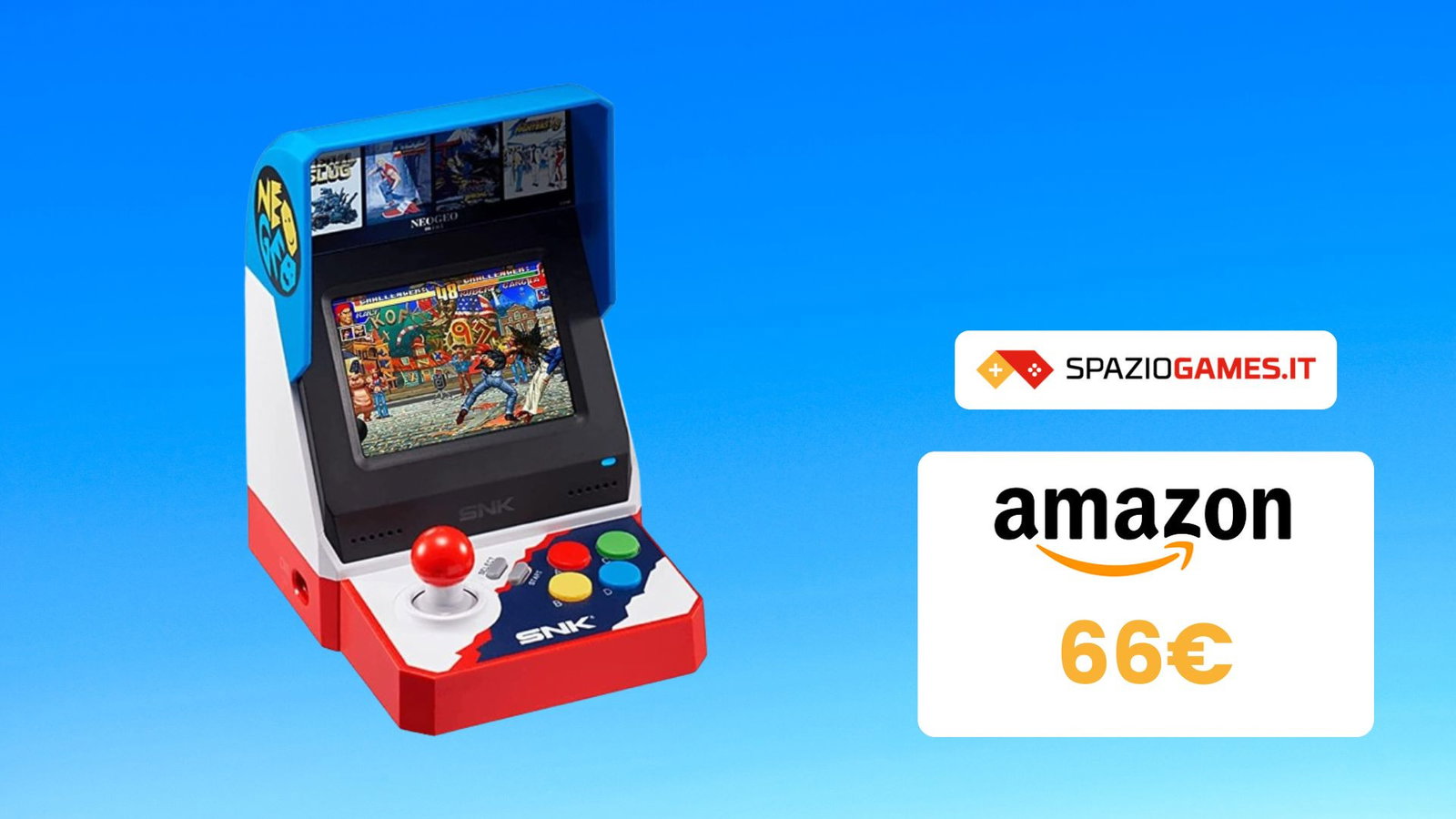 SNK Neo Geo Mini Arcade in OFFERTA a soli 66€! - SpazioGames