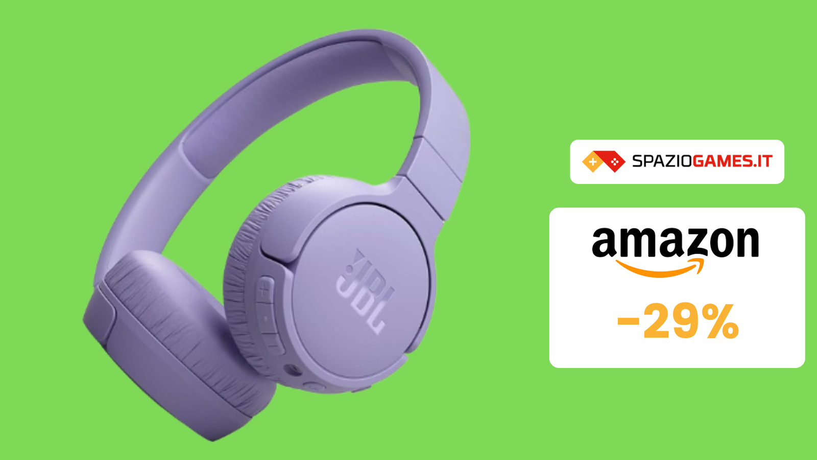 Prezzo al MINIMO STORICO! Bellissime cuffie on-ear JBL a 71€! - SpazioGames
