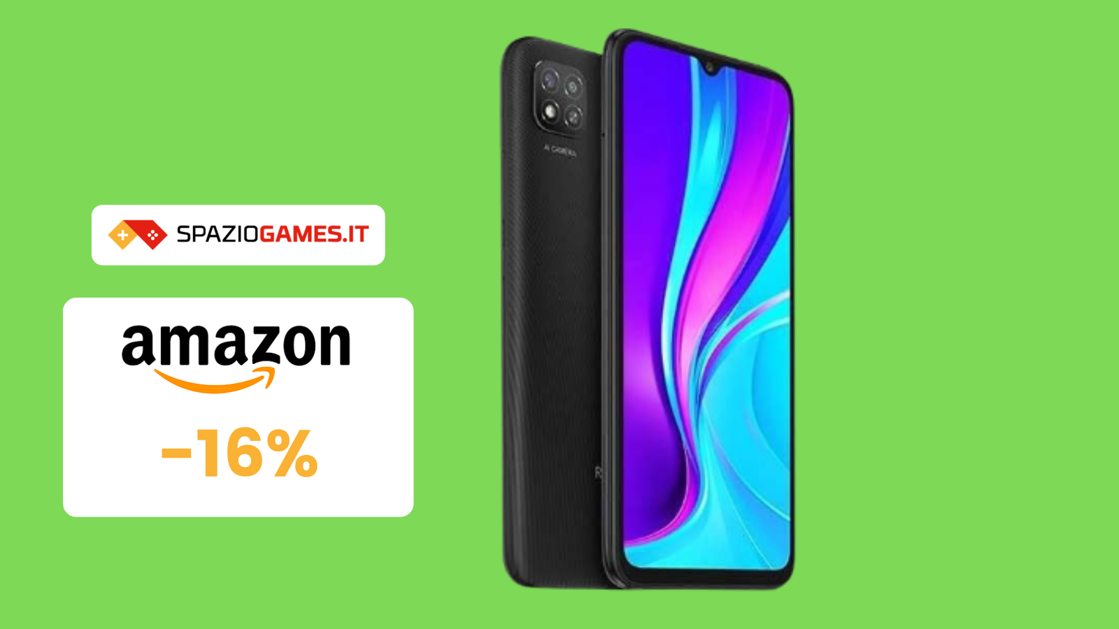Smartphone Xiaomi Redmi 9C a SOLI 100€ su Amazon! - SpazioGames