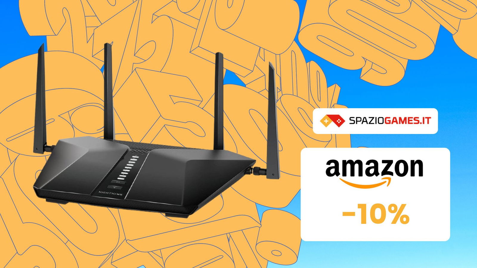 Router Netgear Nighthawk AX6 RAX50: prezzo sempre PIÙ BASSO! Su Amazon ...