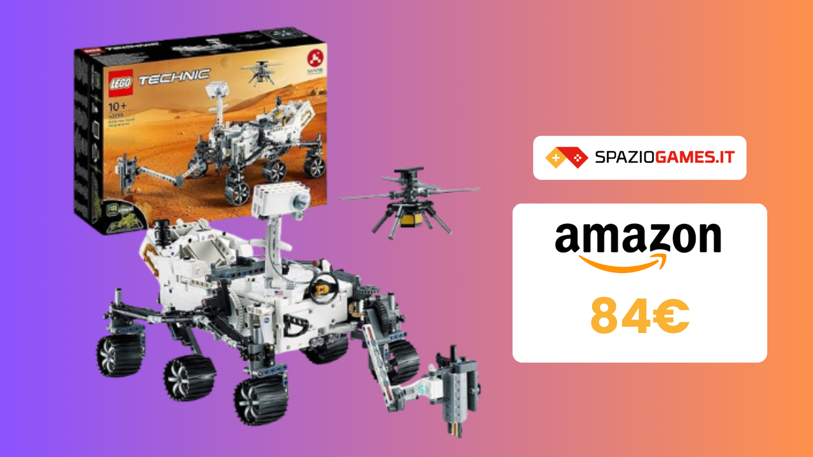 SPLENDIDO Mars Rover Perseverance LEGO a 85€! - SpazioGames
