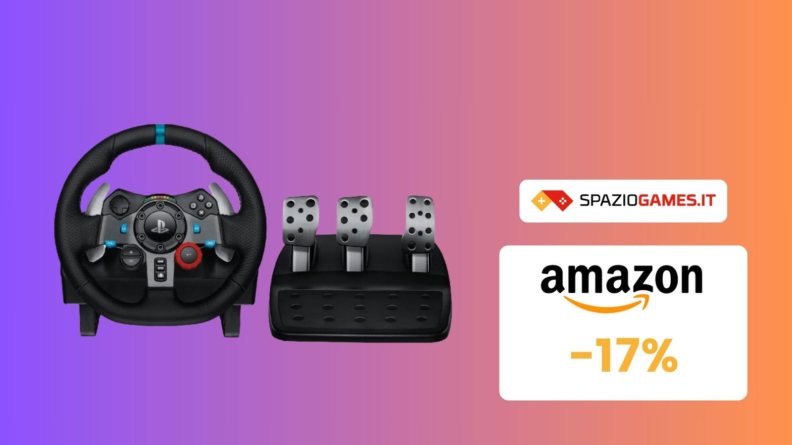 Logitech G G29, volante al TOP per PC e PS5, oggi a MENO Di 200 ...