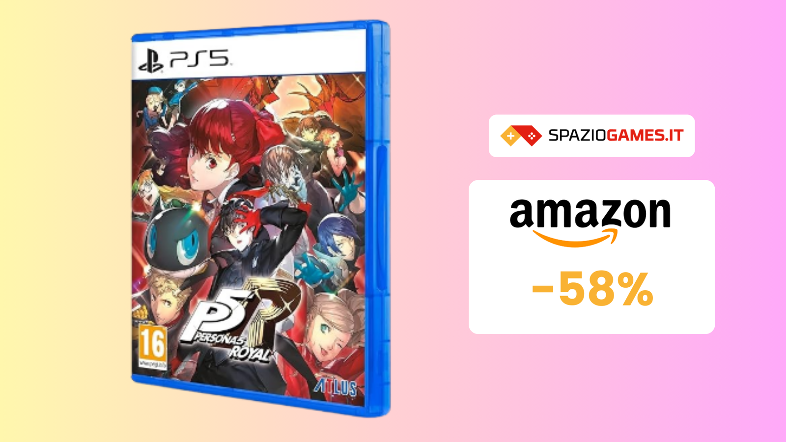 Persona 5 Royal per PS5 a METÀ prezzo: soltanto 25€! - SpazioGames
