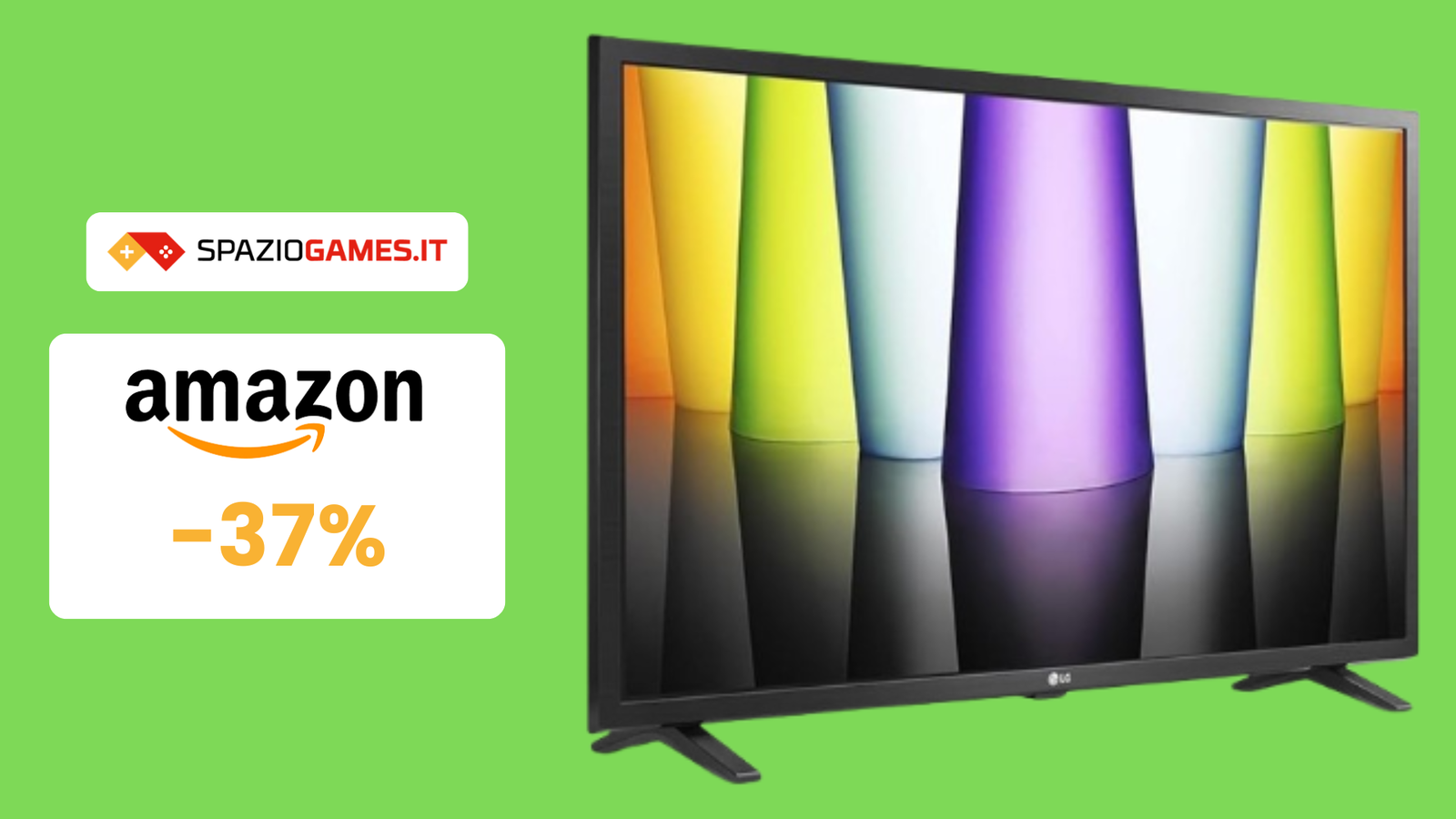 Smart TV LG 32" a soli 200€: la più venduta su Amazon! - SpazioGames