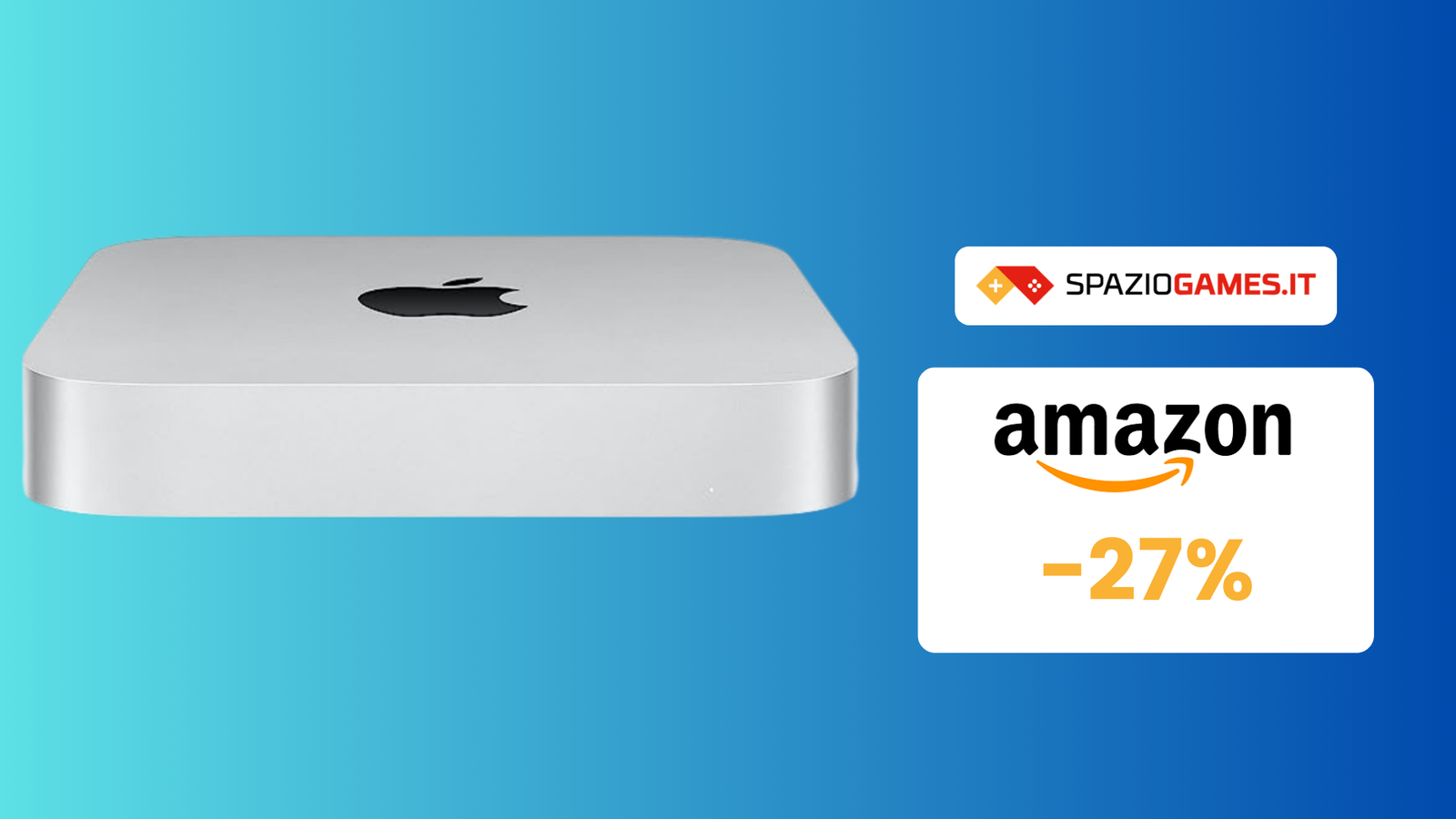 Piccolo ma POTENTE Mac Mini in offerta con sconto di 260€! - SpazioGames