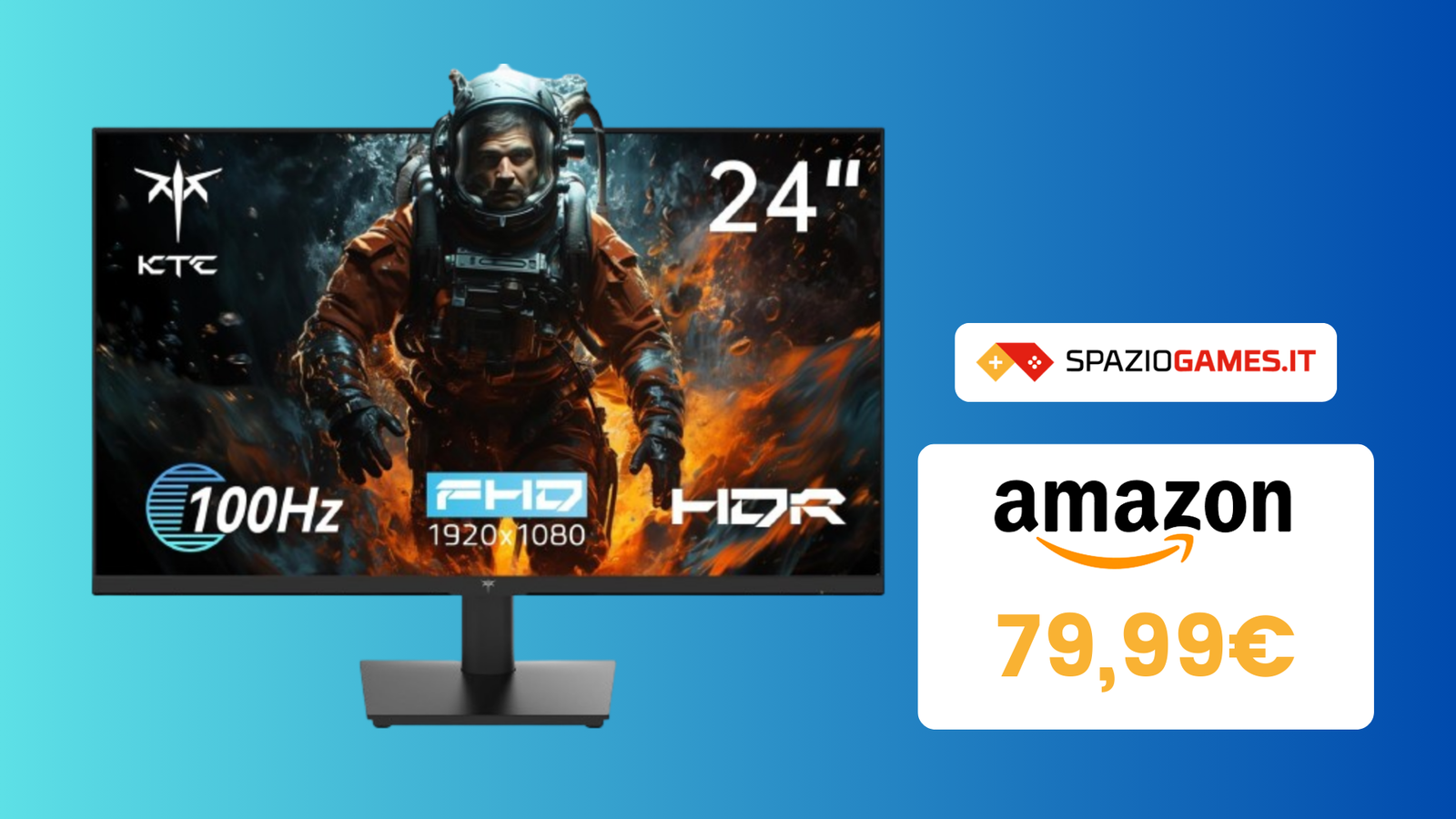 Un bel monitor 1080p a meno di 80 euro? Eccolo! - SpazioGames