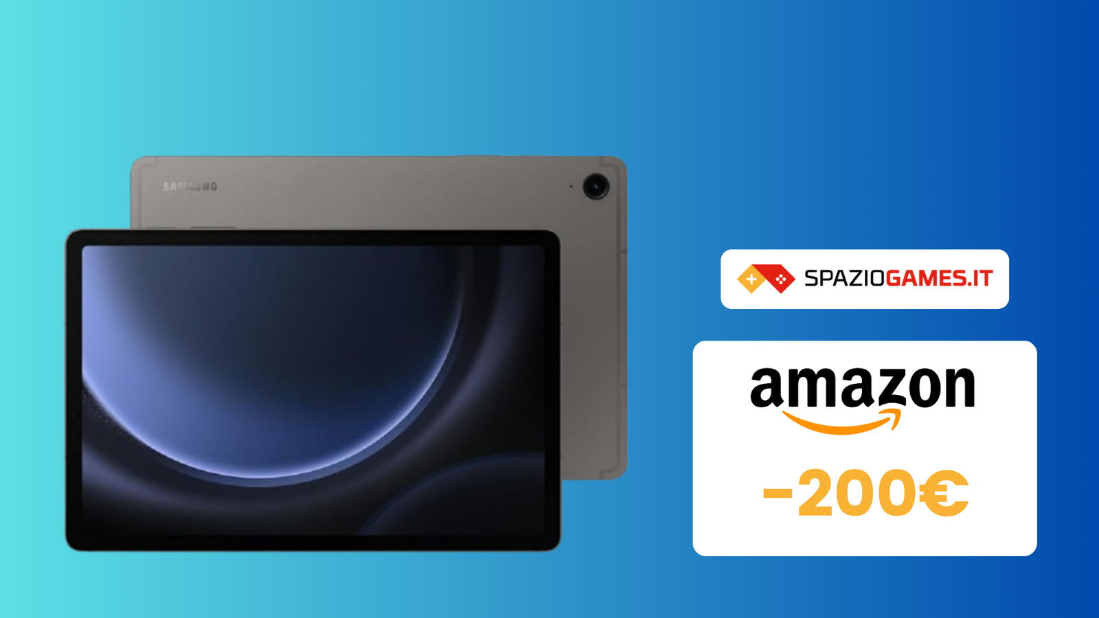 Samsung Galaxy Tab S9 FE oggi a un PREZZO IMPERDIBILE! (-200 ...