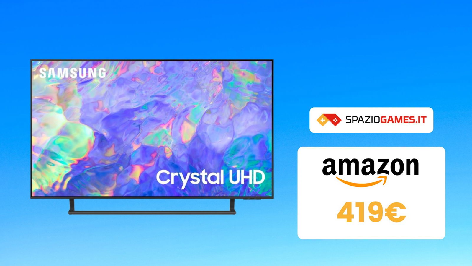 Smart TV Samsung 50" 4K a un prezzo MAI VISTO! SOLI 419€! - SpazioGames