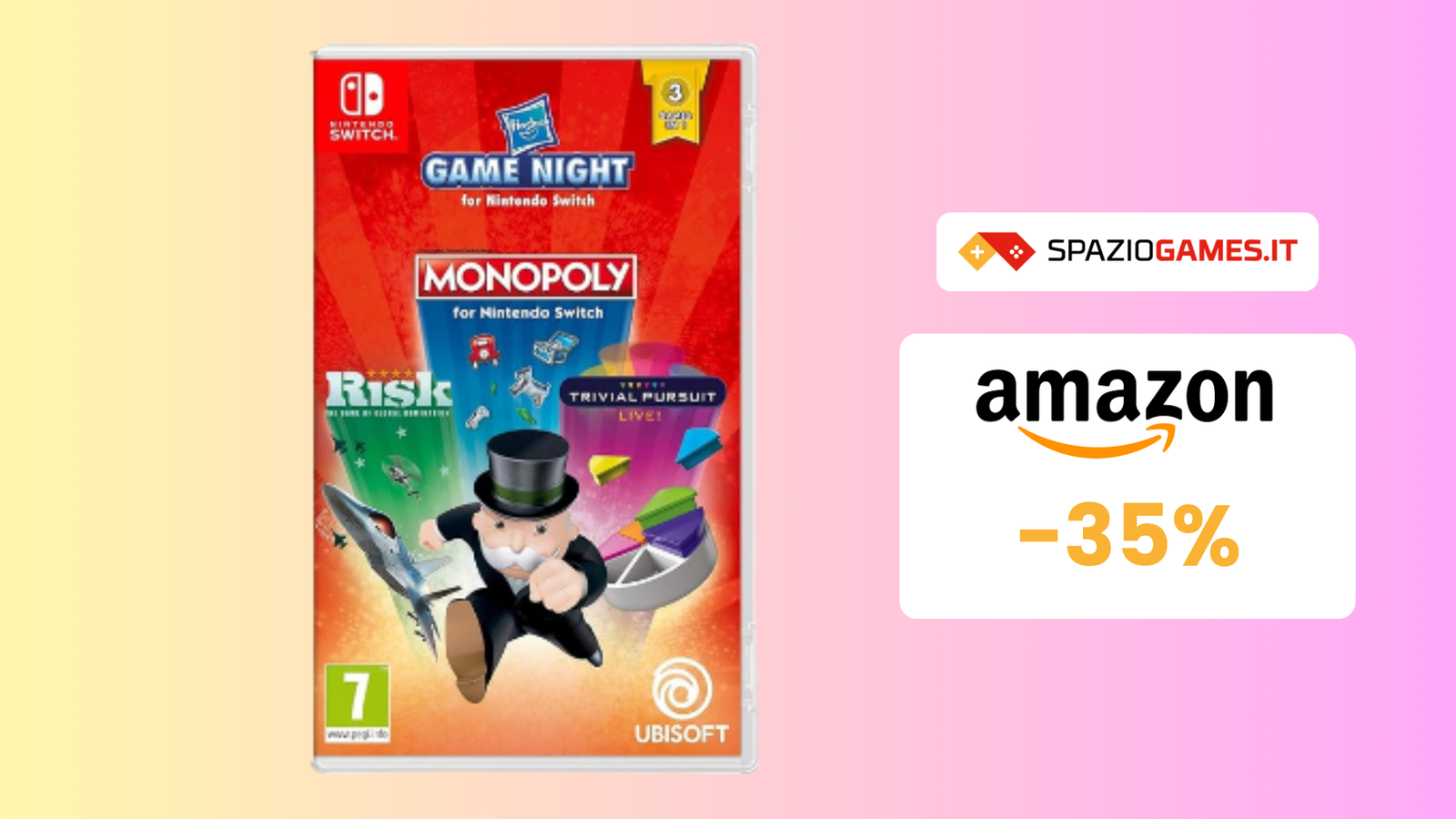 Hasbro Game Night per Nintendo Switch a 36€: 3 giochi in uno! - SpazioGames