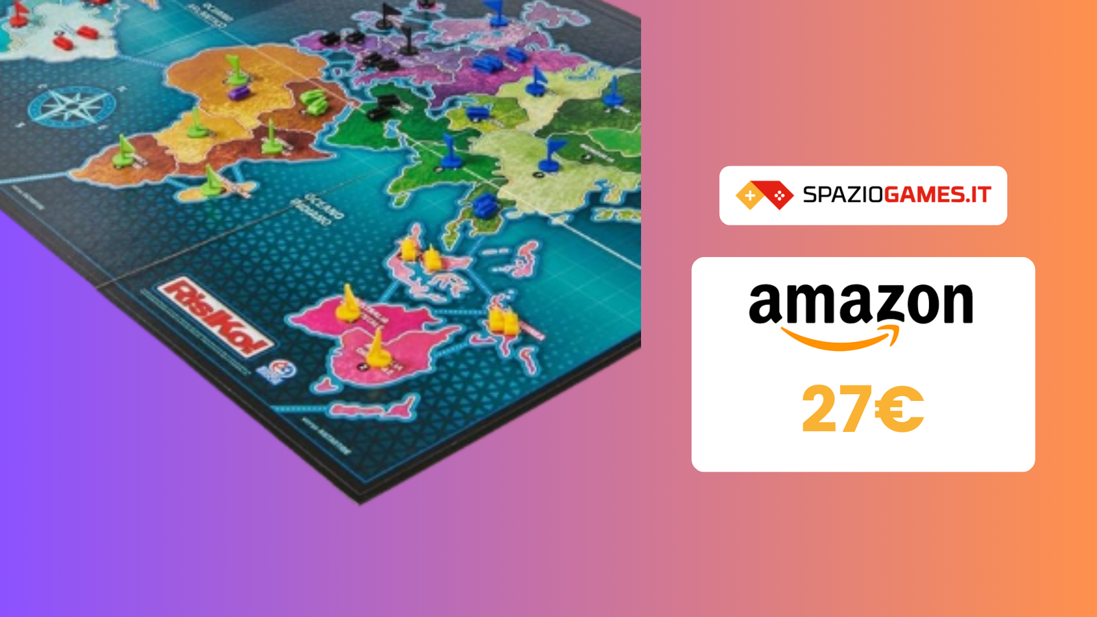 Risiko a soli 27€: alla conquista del mondo! - SpazioGames