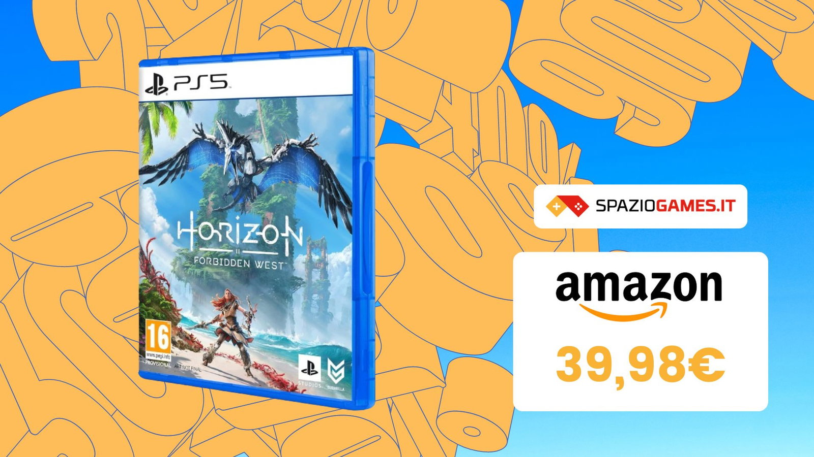 Horizon: Forbidden West oggi vi costa SOLO 40€! IMPERDIBILE! - SpazioGames