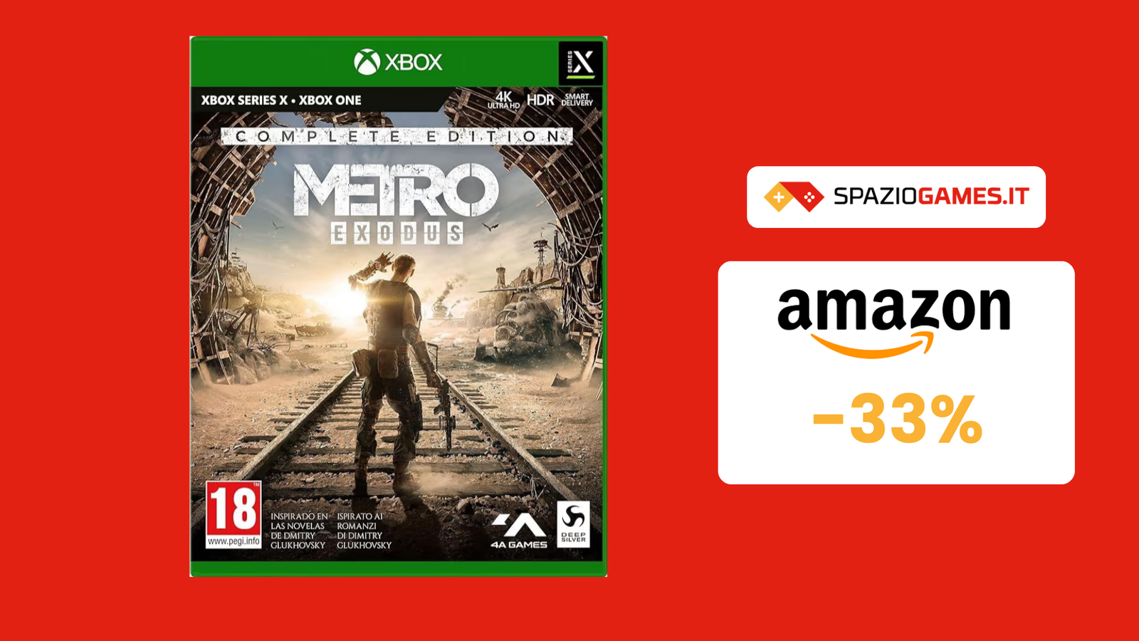 Metro Exodus Complete Edition per Xbox a 20€: una storia post ...