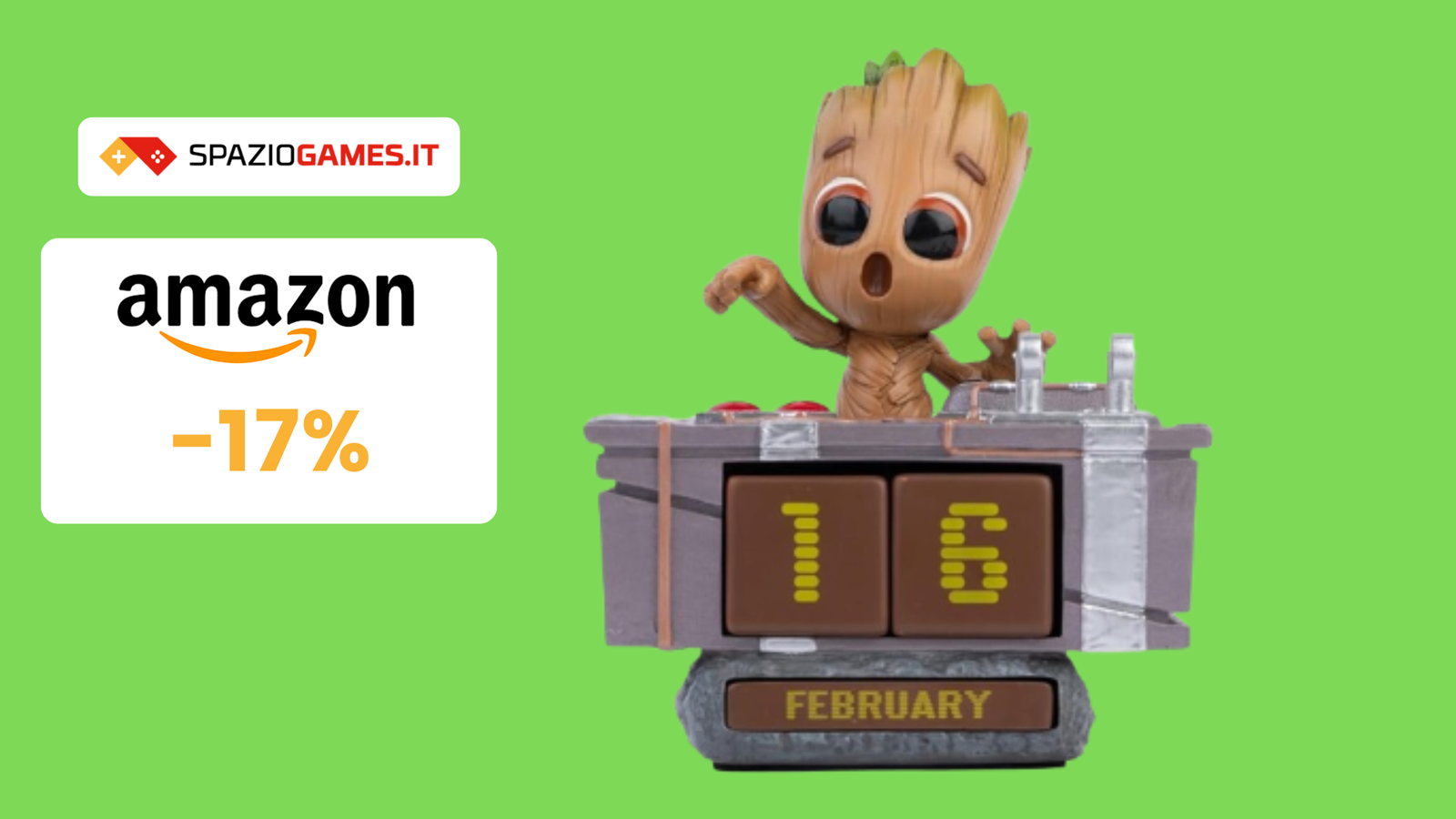 Calendario perpetuo di Baby Groot a soli 29€: è ADORABILE! - SpazioGames