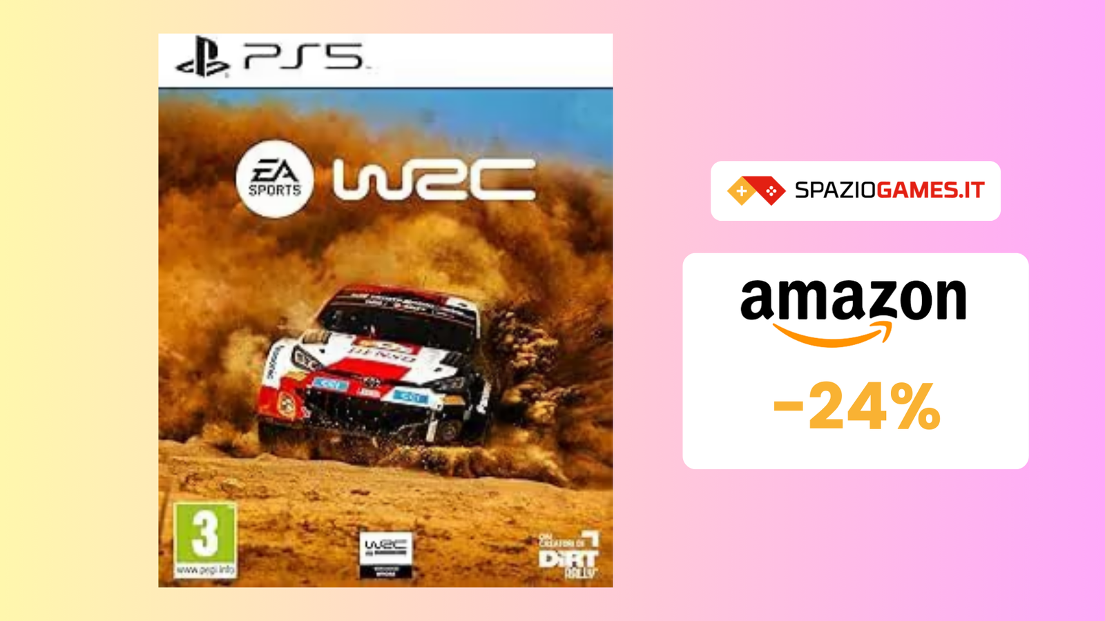 EA Sports WRC per PS5 a 38€: corse rally senza precedenti! - SpazioGames