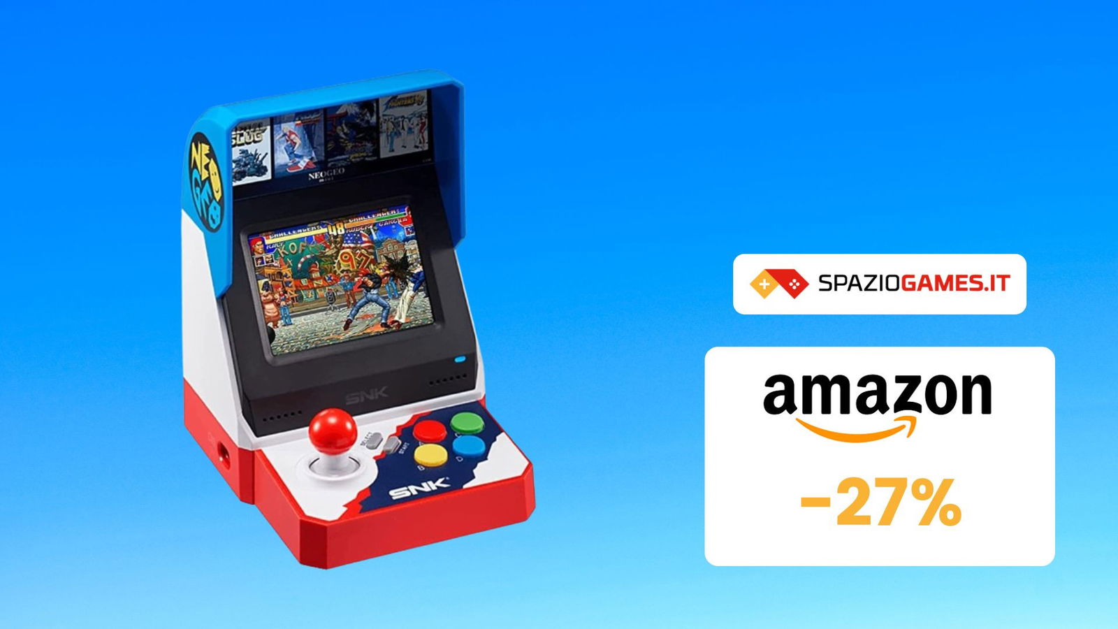 Rivivi i classici da sala giochi con SNK Neo Geo Mini Arcade, ora in ...