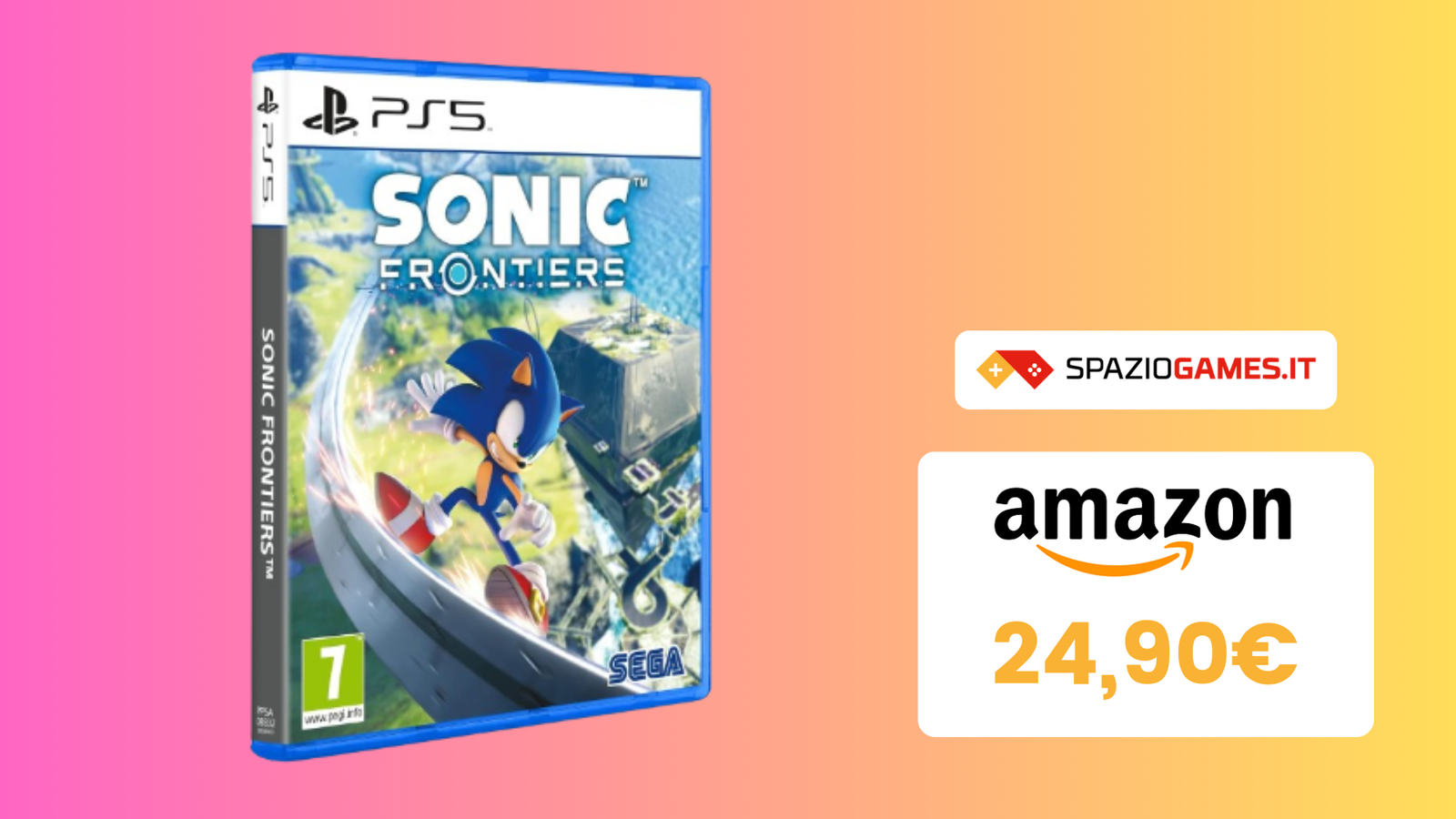 MINIMO STORICO! Sonic Frontiers per PS5 a soli 25€! - SpazioGames