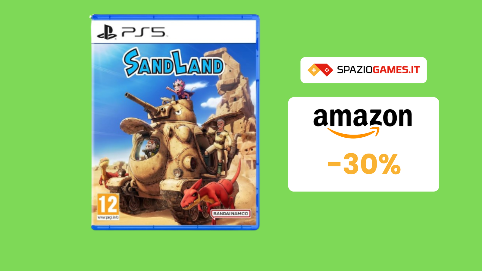 Sand Land per PS5 a 40€: dalla mente di Akira Toriyama! - SpazioGames