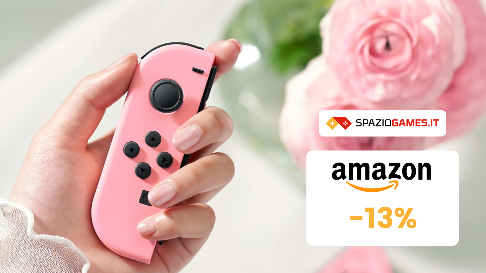 SPLENDIDI Joy-Con rosa per Switch a un prezzo SHOCK! (-13%) - SpazioGames