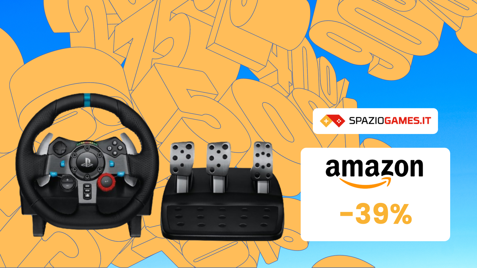 TOP! Volante gaming Logitech G G29 è SCONTATO del 39%! - SpazioGames