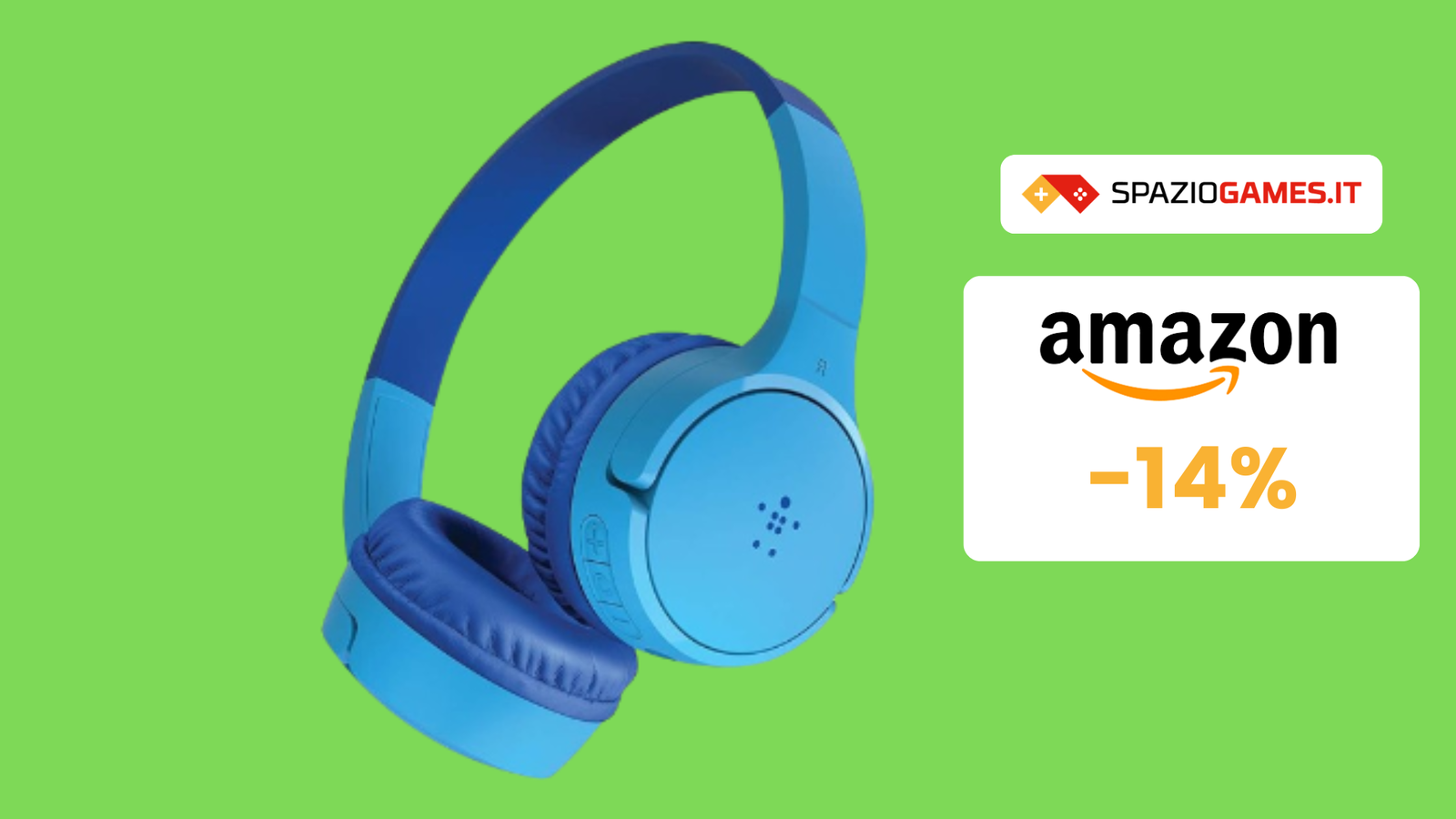Cuffie Belkin SoundForm Mini a 30€: perfette per i bambini! - SpazioGames