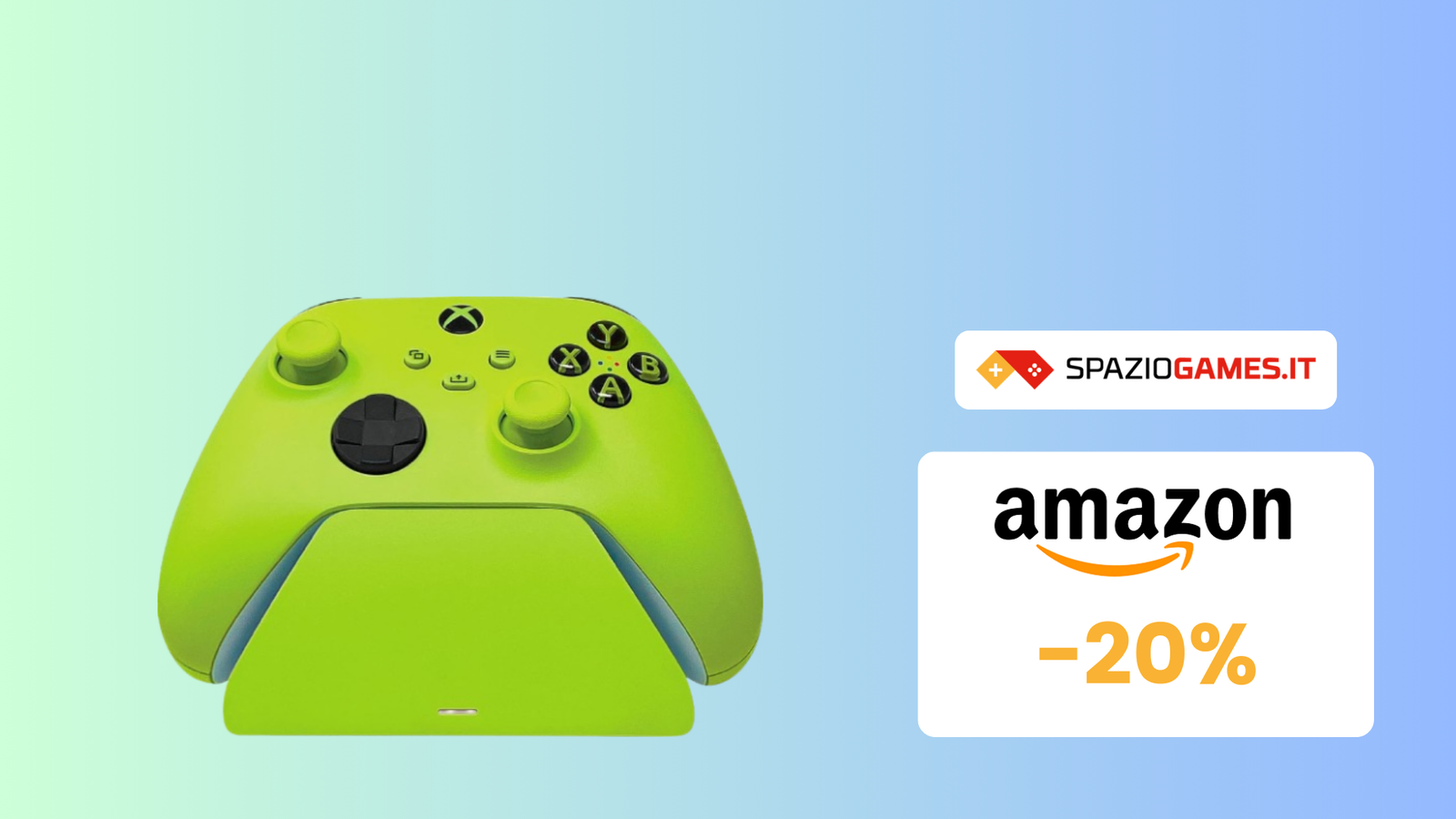 TOP! Questa base di ricarica Razer per Xbox è SCONTATA del 20% ...