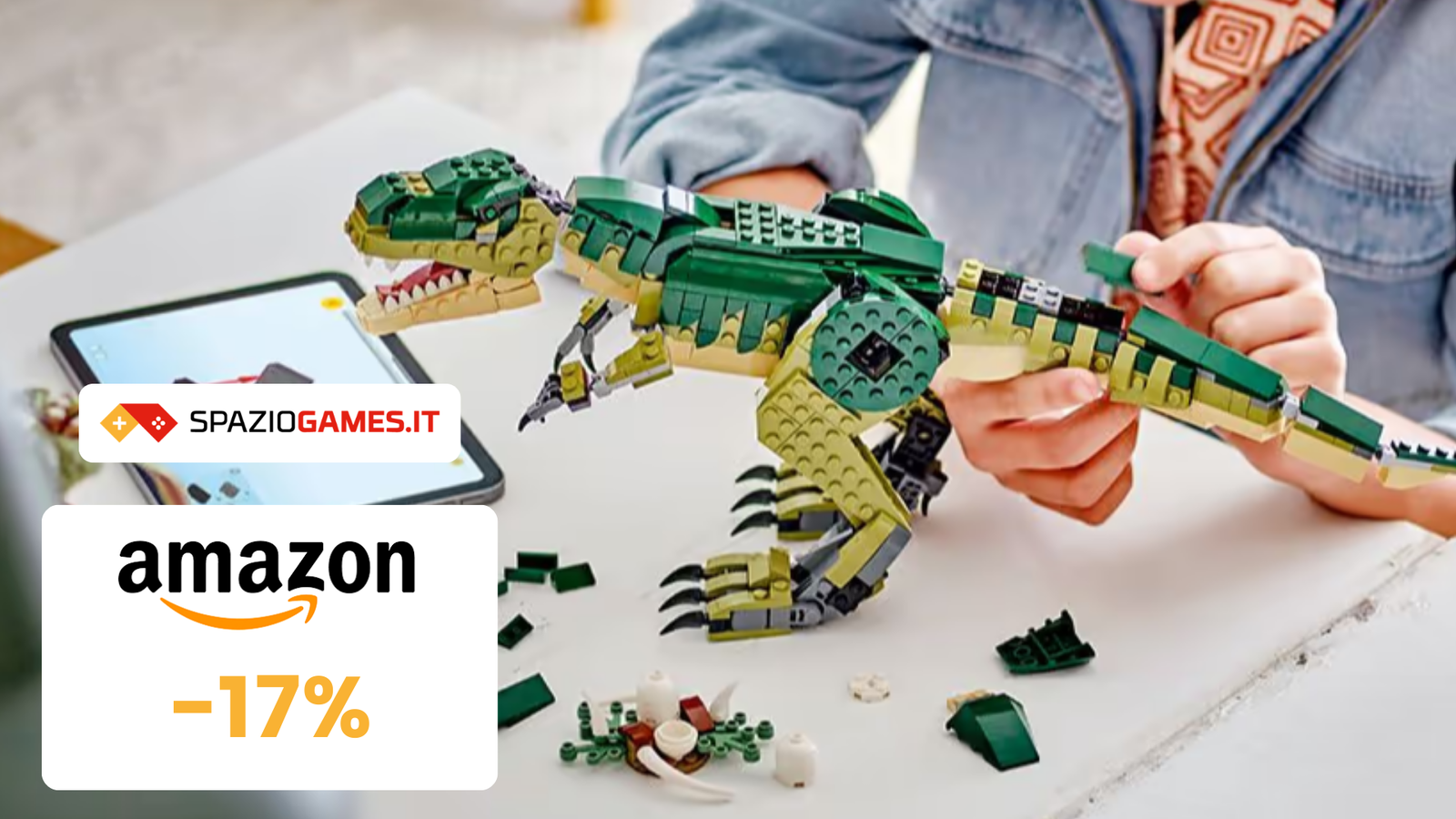 Tre dinosauri in uno con questo set LEGO a 50€! - SpazioGames