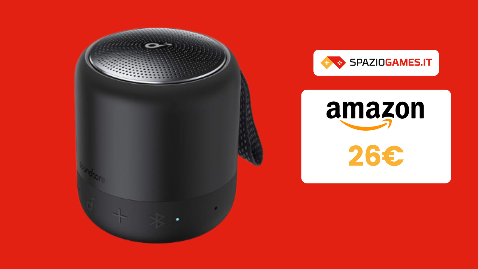 Cassa Anker Soundcore Mini 3 a 26€ con DOPPIO SCONTO! - SpazioGames