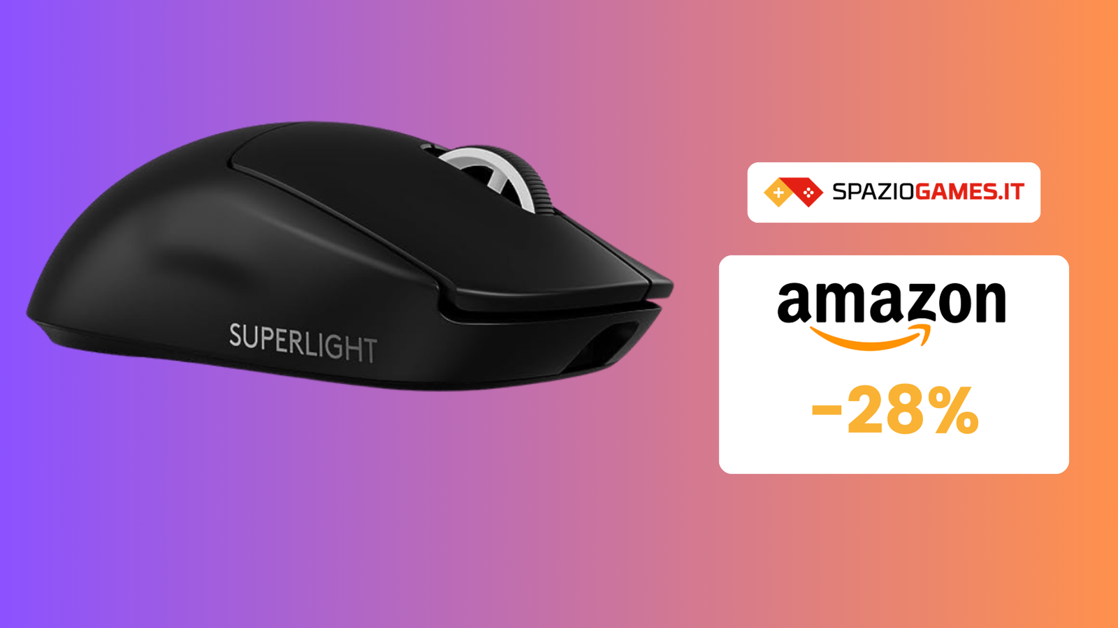 Mouse da gaming Logitech G PRO X Superlight 2 a 128€ invece di 179 ...
