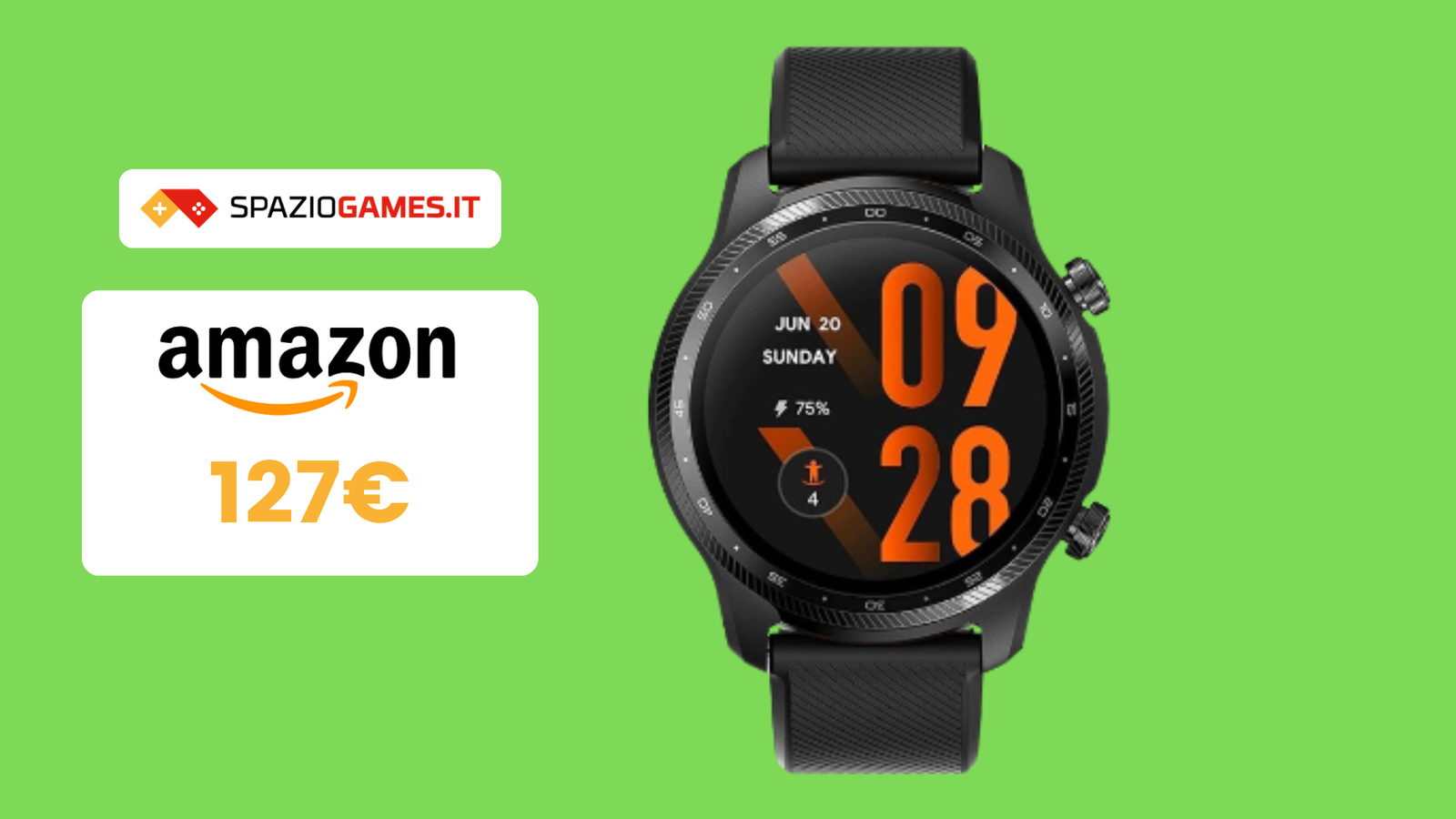 Ticwatch Pro 3 Ultra GPS a soli 127€: prestazioni al TOP! - SpazioGames