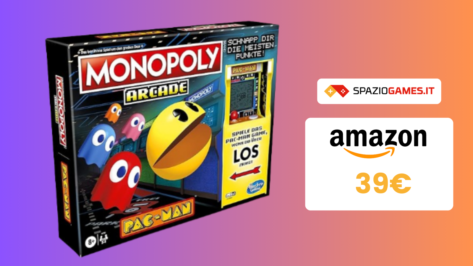 Monopoly Arcade Pac-Man a 39€: IMPERDIBILE per i fan! - SpazioGames