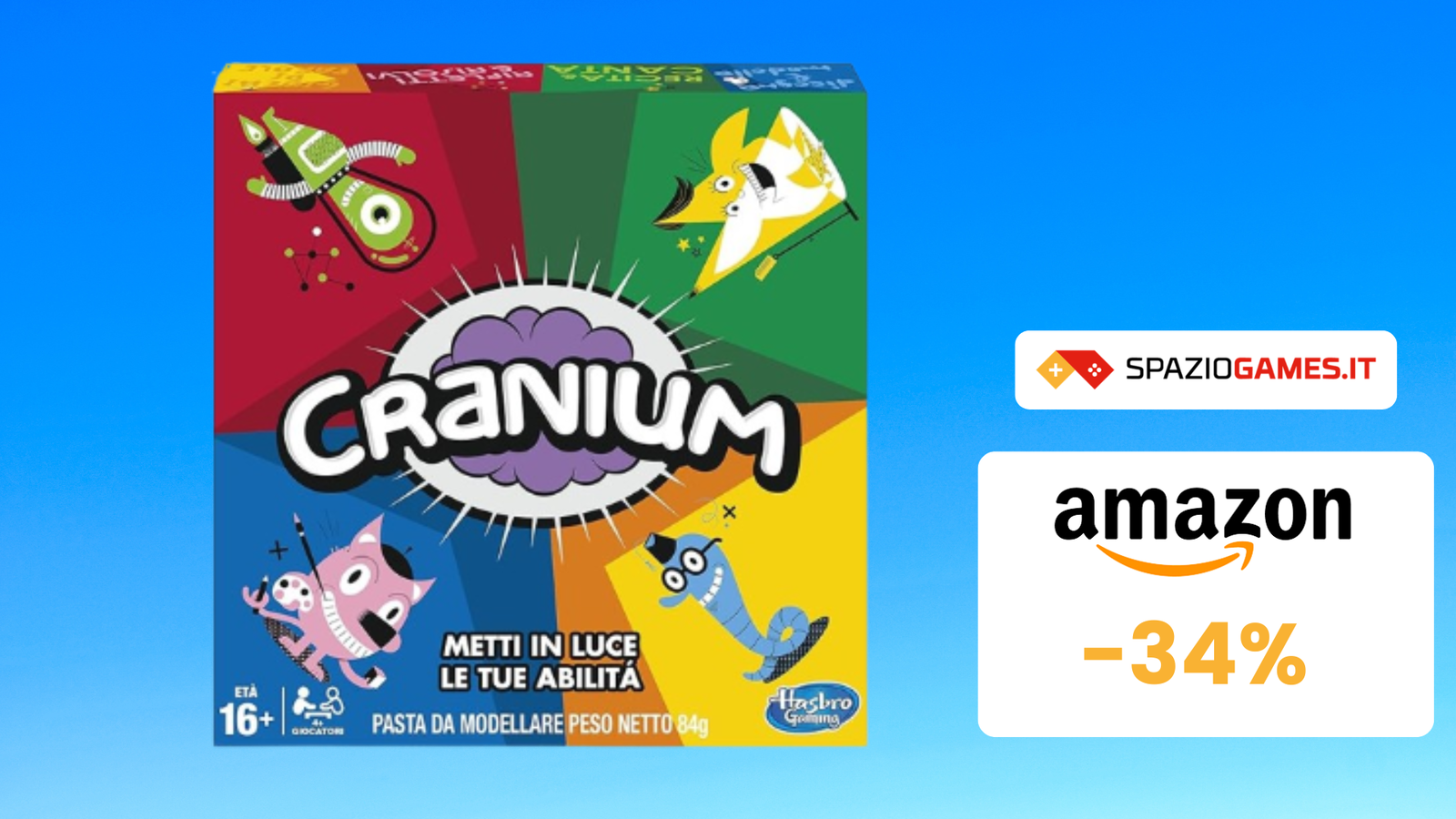 Cranium a 24€: il gioco da tavolo per talenti e risate! - SpazioGames